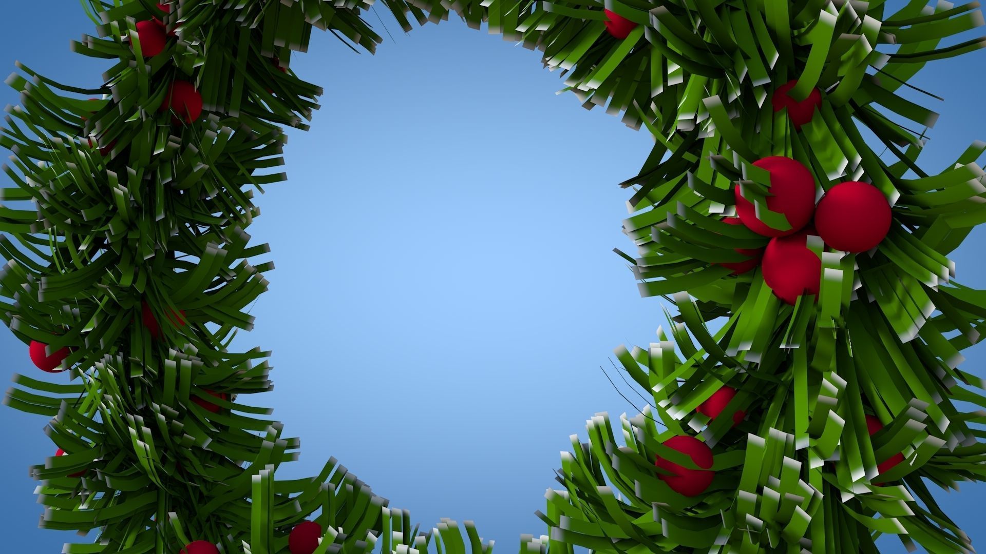 3D model Christmas Wreath VR / AR / low-poly | CGTrader