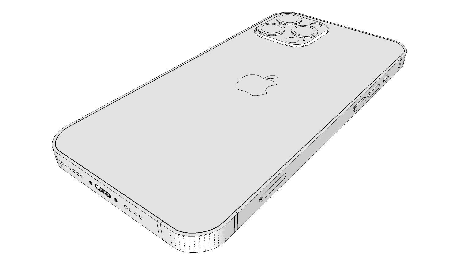 Apple iPhone 12 Pro Max 3D model | CGTrader