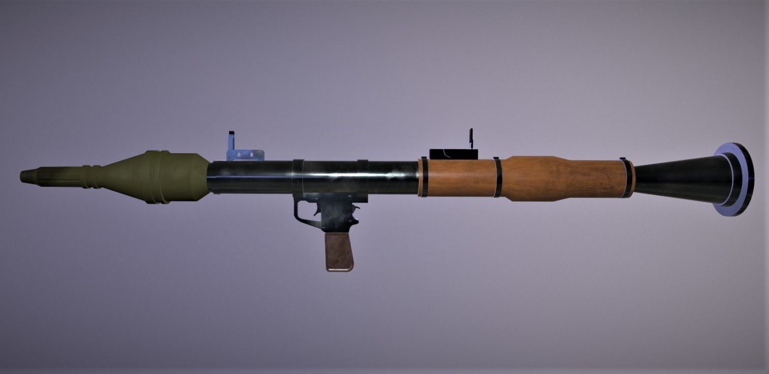 3D asset RPG 7 Launcher | CGTrader