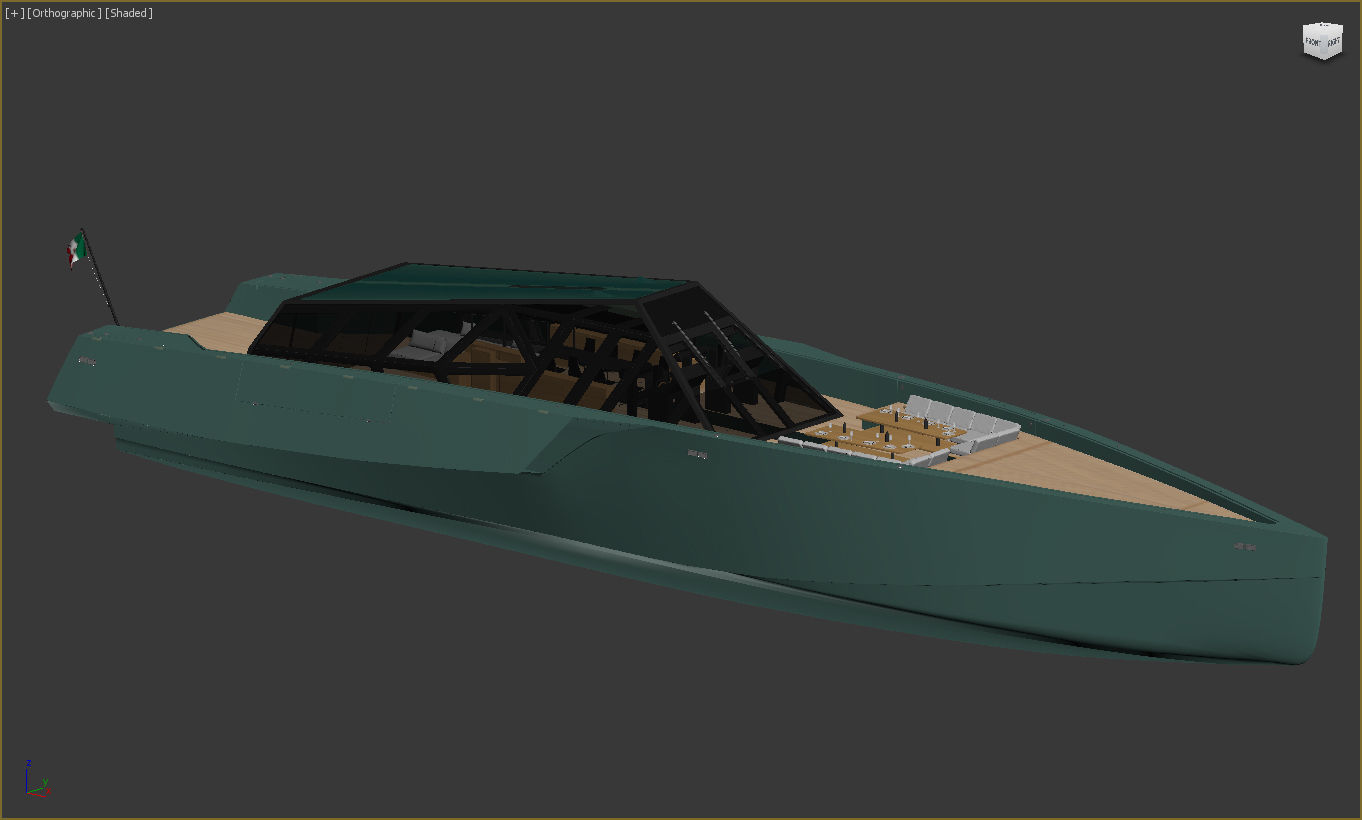 WallyPower 118 3D model | CGTrader