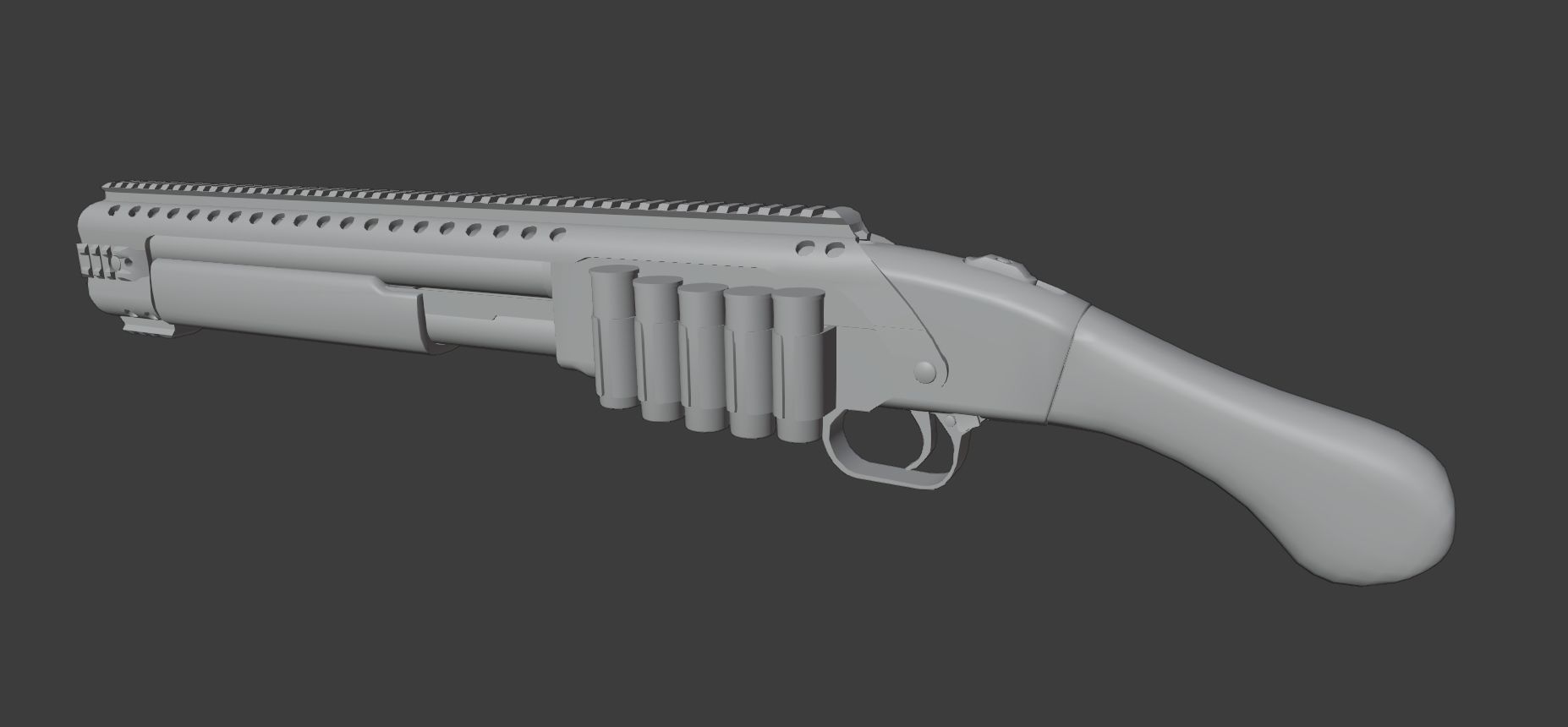 3D model Classic Mossberg 590 Shockwave VR / AR / low-poly | CGTrader