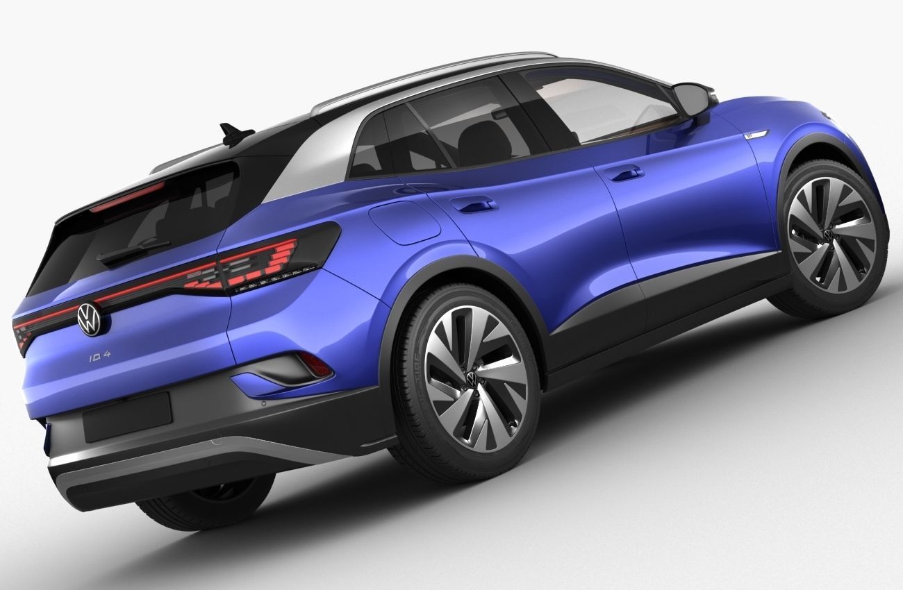 Volkswagen ID4 2021 3D model | CGTrader