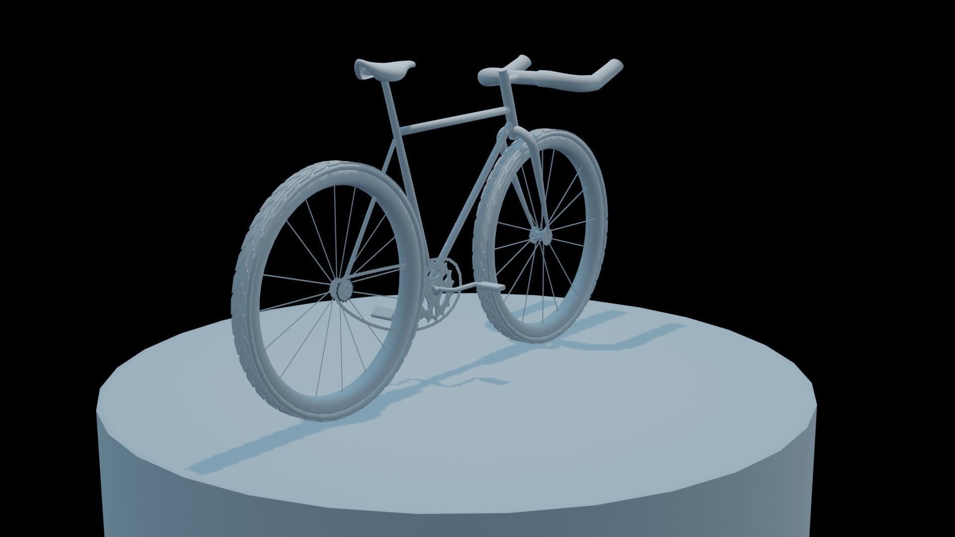 3D model bike on turning table | CGTrader