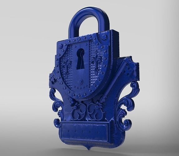 door lock 3D model 3D printable | CGTrader