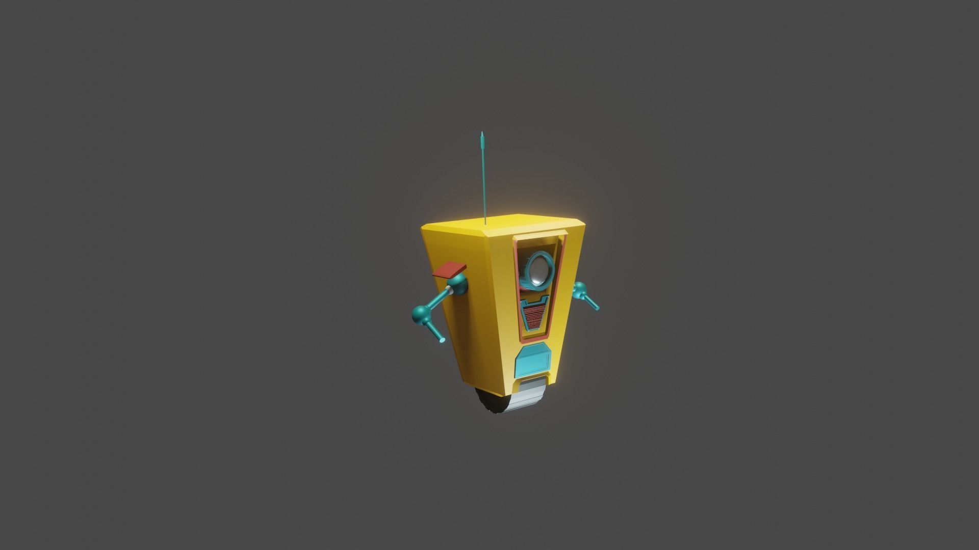 Borderlands Claptrap 3d model NEW YEAR SALE free 3D model | CGTrader