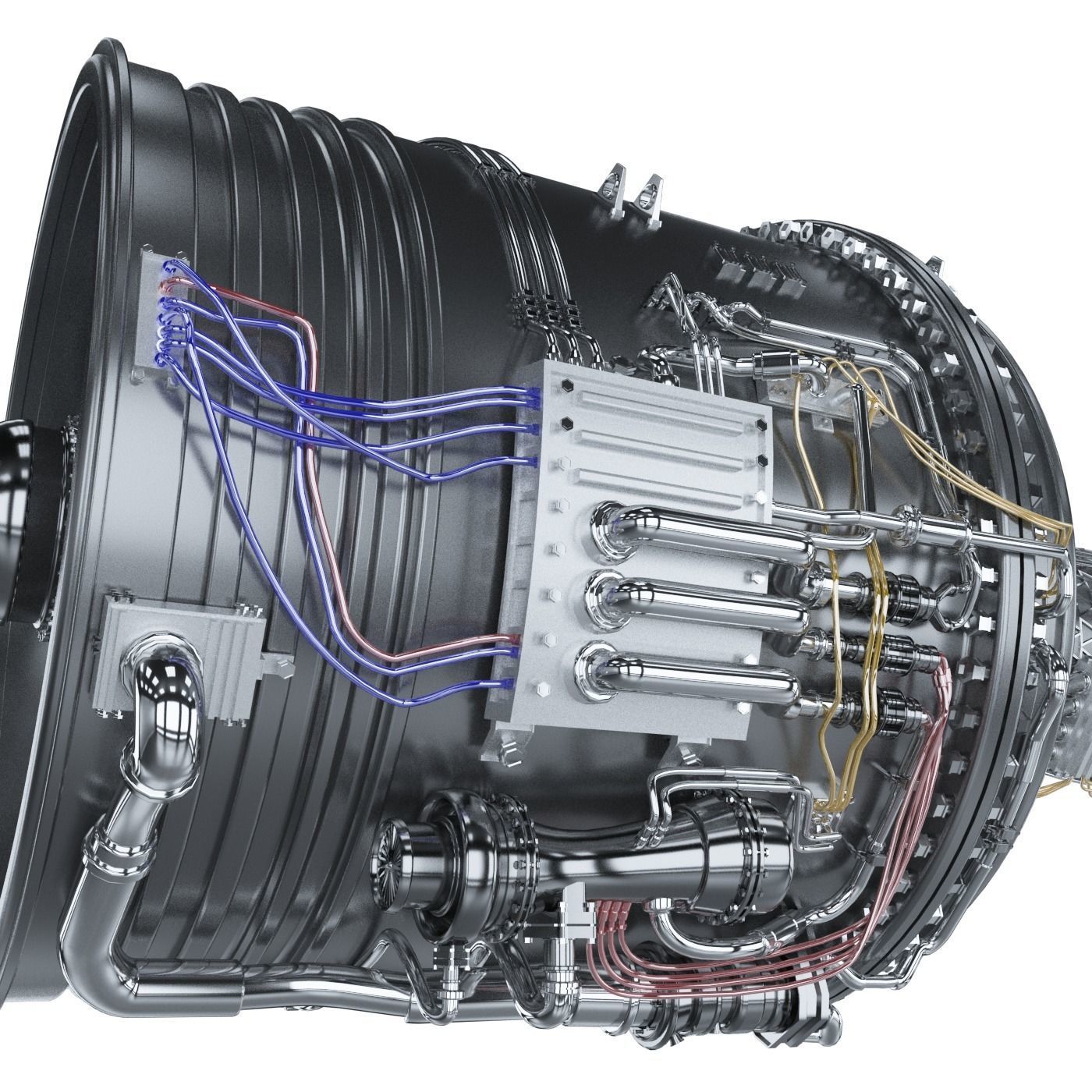 engine jet pack 3D model | CGTrader