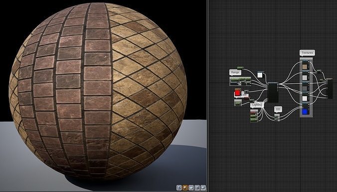 Texture ceramic tiles VR / AR / low-poly | CGTrader