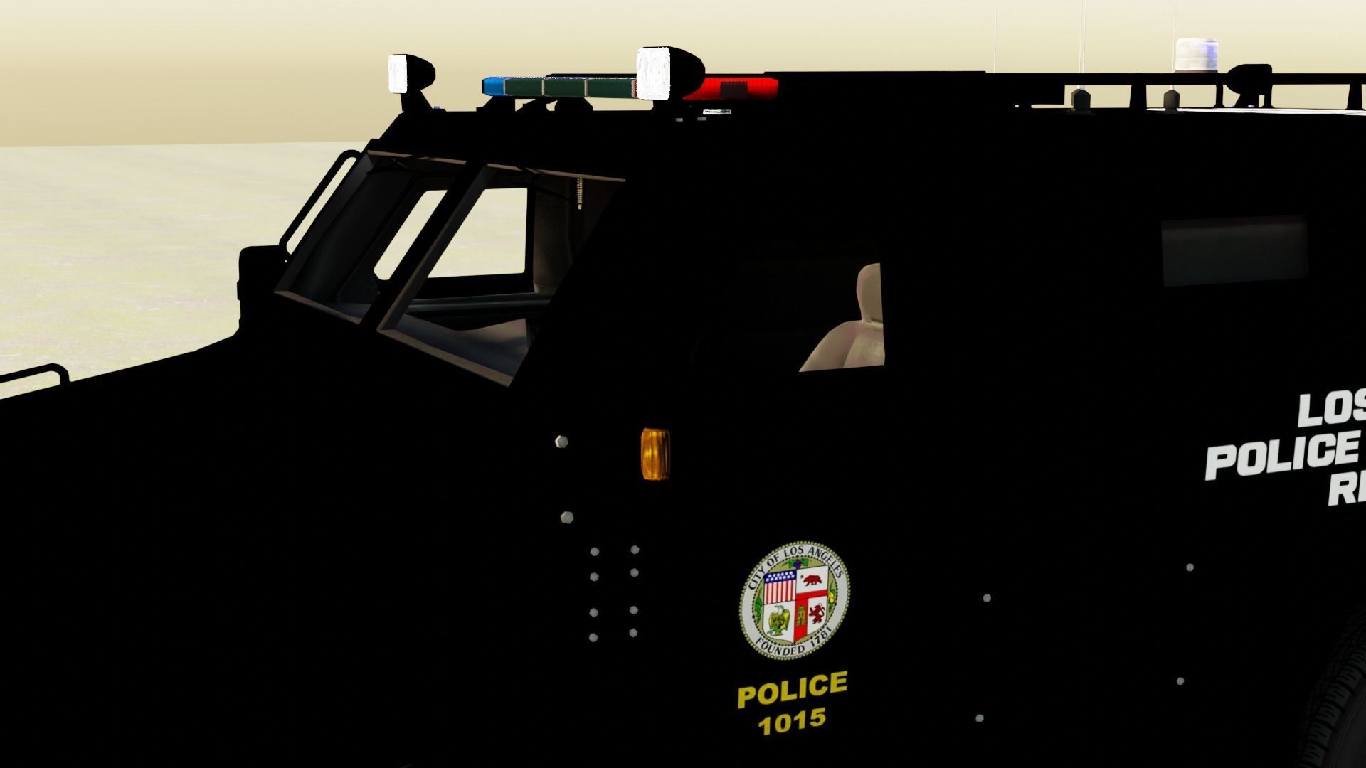 Police Los Angeles Bearcat free VR / AR / low-poly 3D model | CGTrader