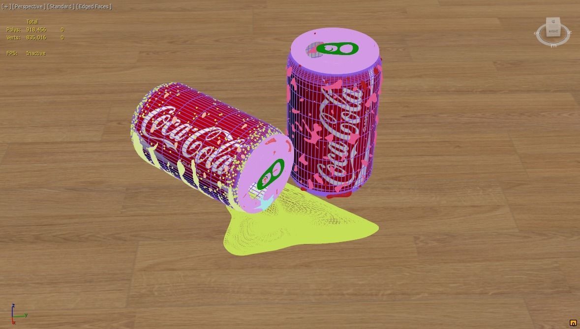 coca-cola cans 3D model | CGTrader