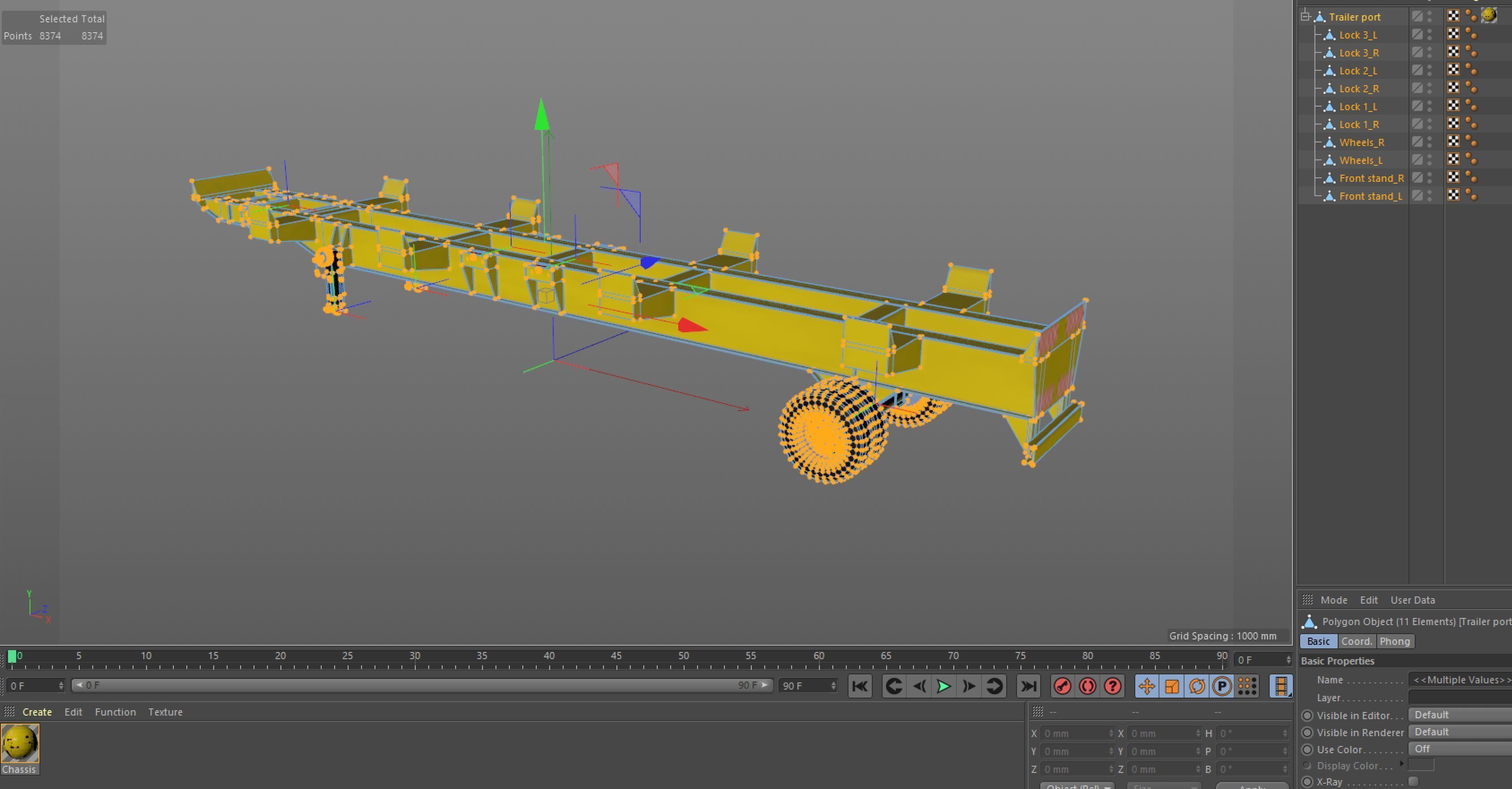 3D model Trailer port VR / AR / low-poly | CGTrader