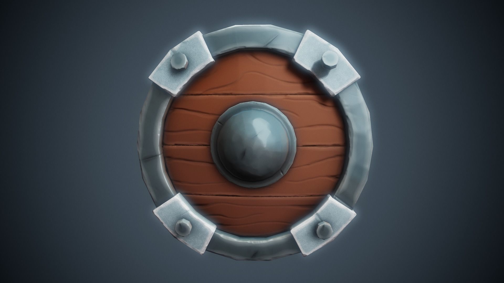 3D model Stylized Shield - Tutorial Included VR / AR / low-poly | CGTrader