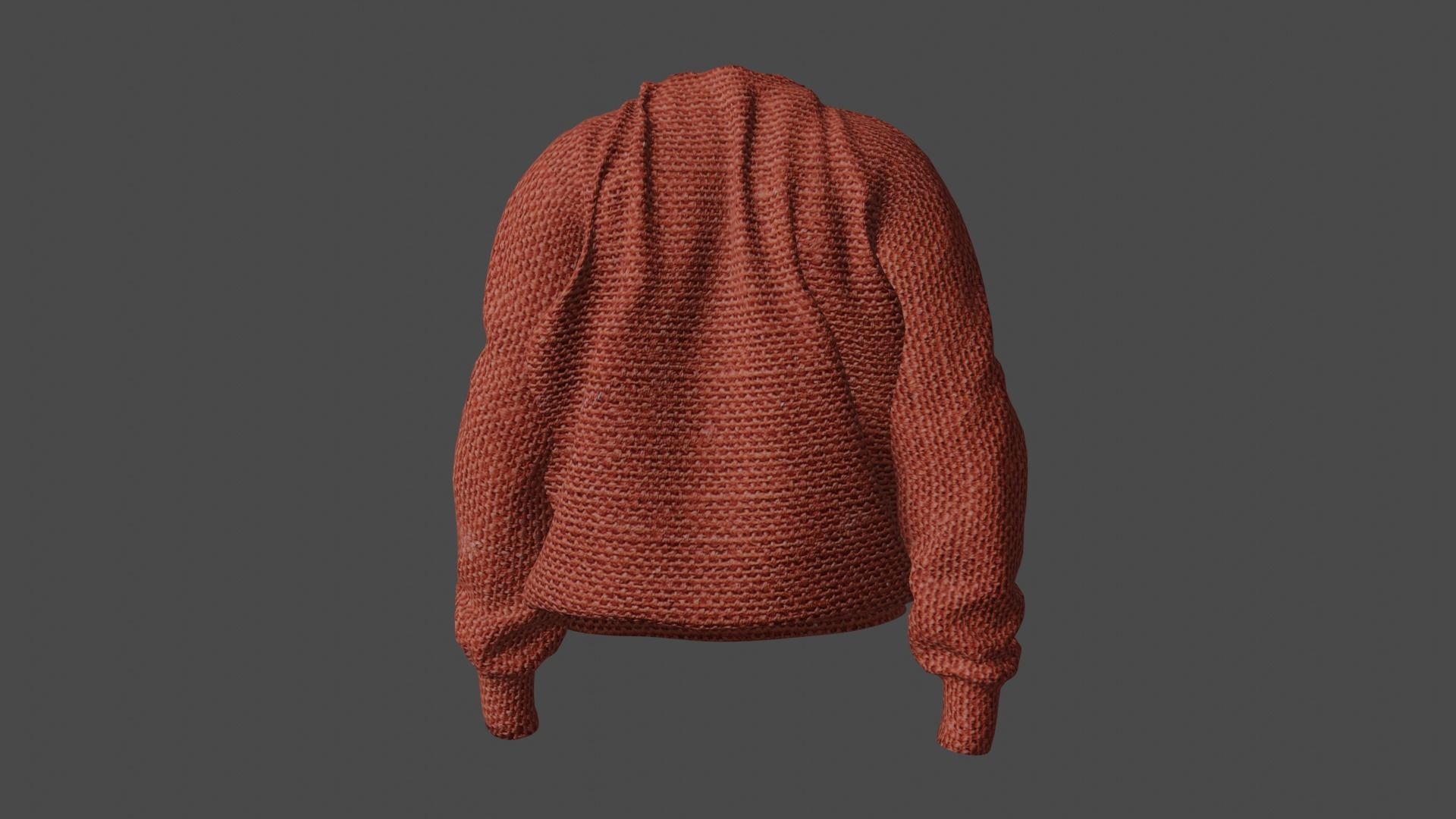 3D model Unisex Sweater VR / AR / low-poly | CGTrader