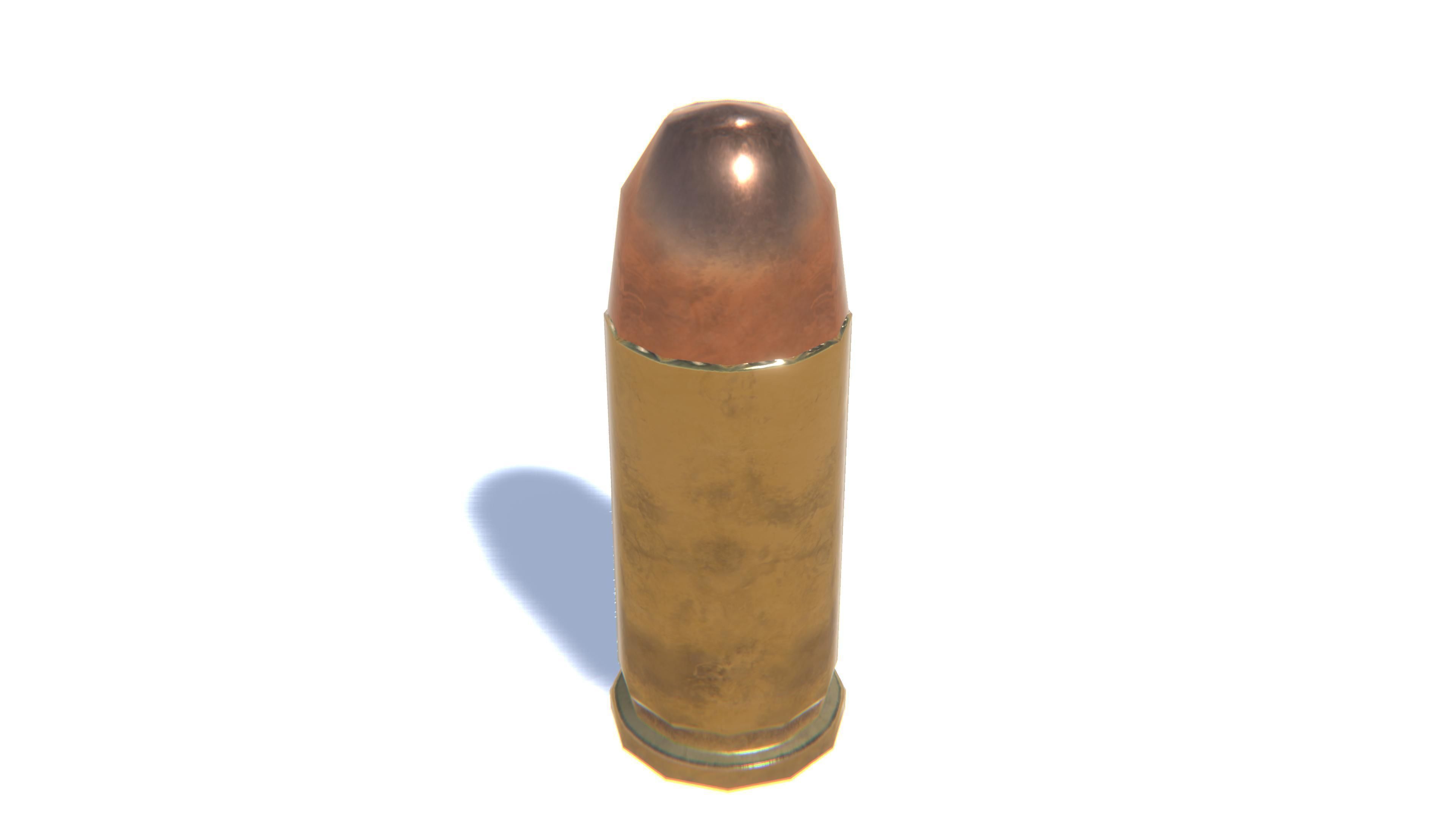 3D model 45ACP Ammo VR / AR / low-poly | CGTrader