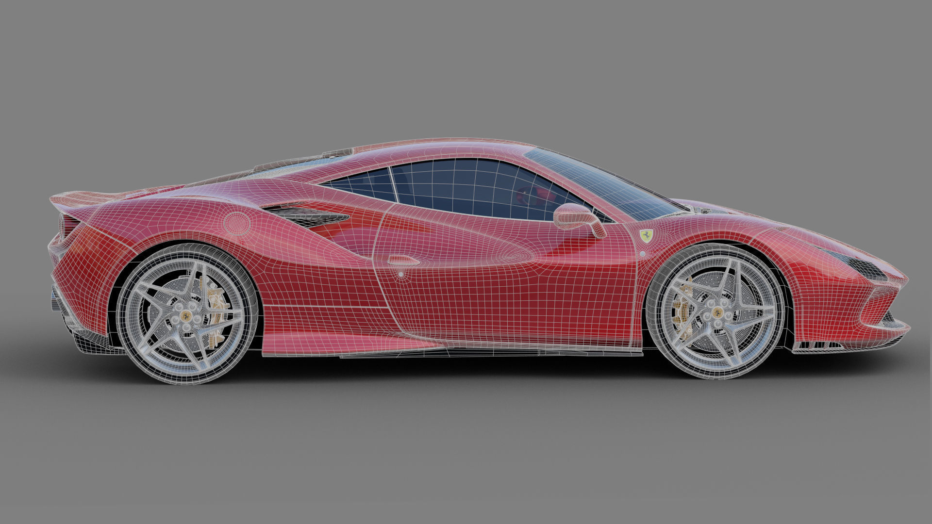 Ferrari F8 Tributo 3D model | CGTrader
