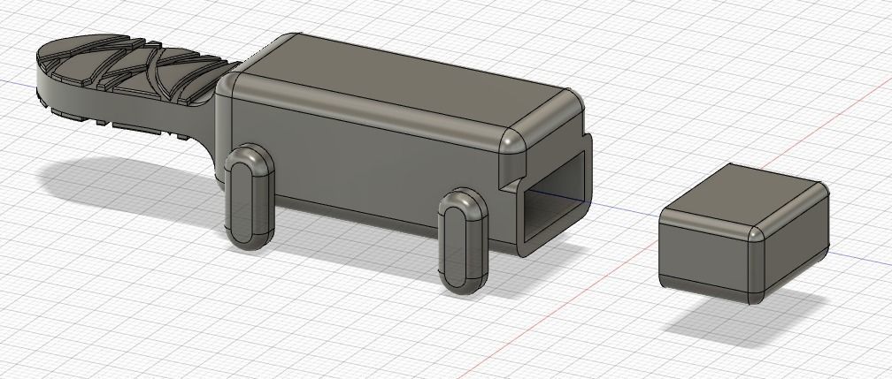 Platypus USB-Stick 3D model 3D printable | CGTrader