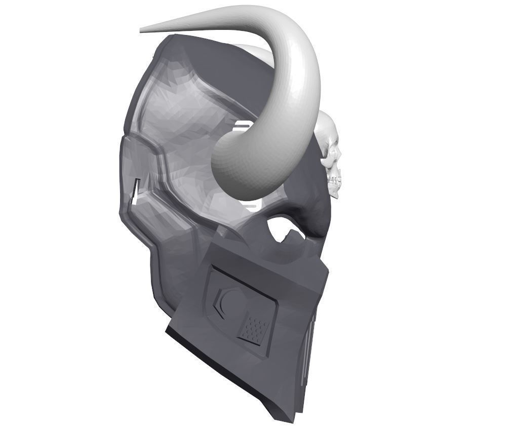 Mask - marks 3D model 3D printable | CGTrader