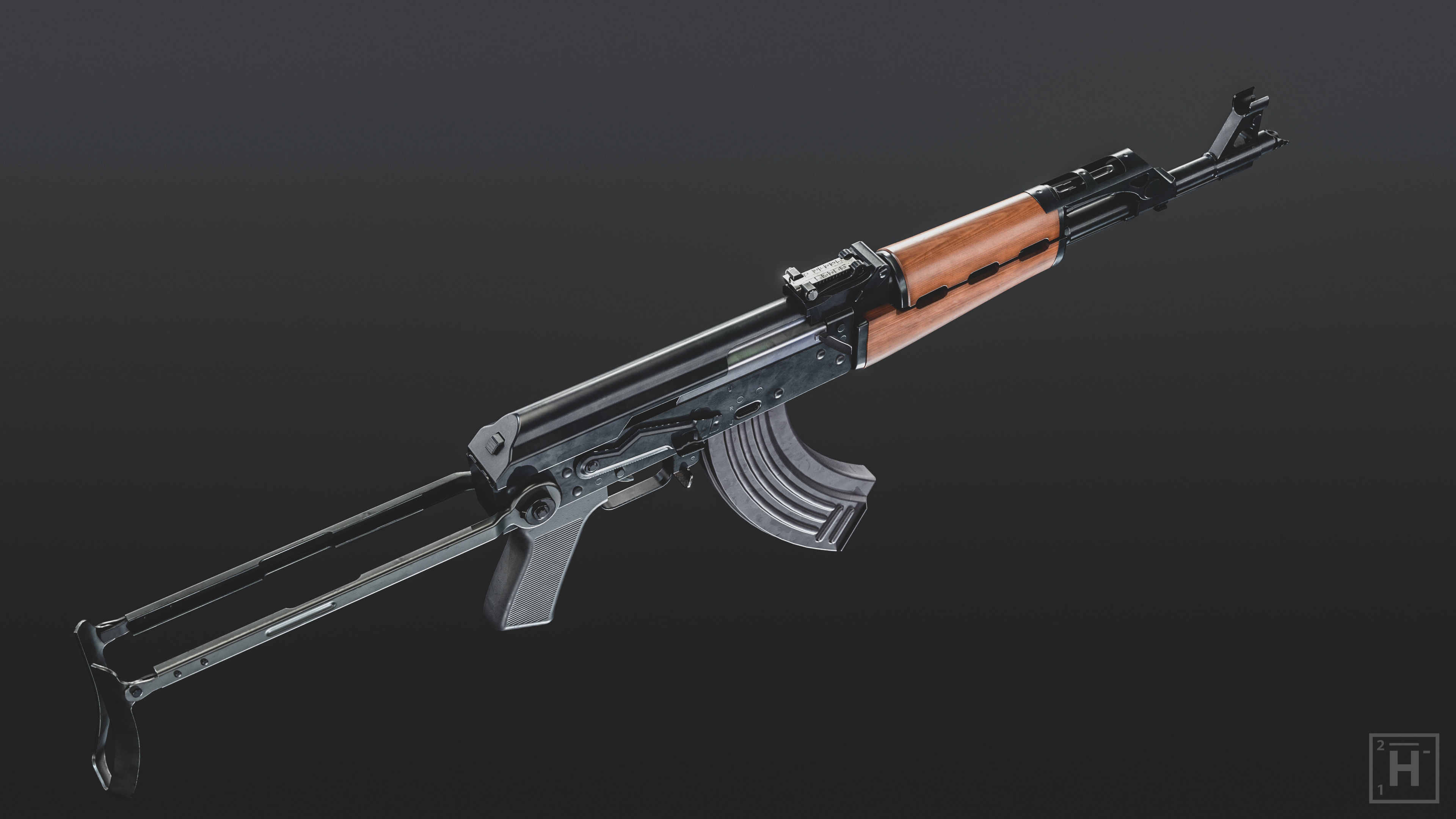 3D model M70 Assault Rifle VR / AR / low-poly | CGTrader