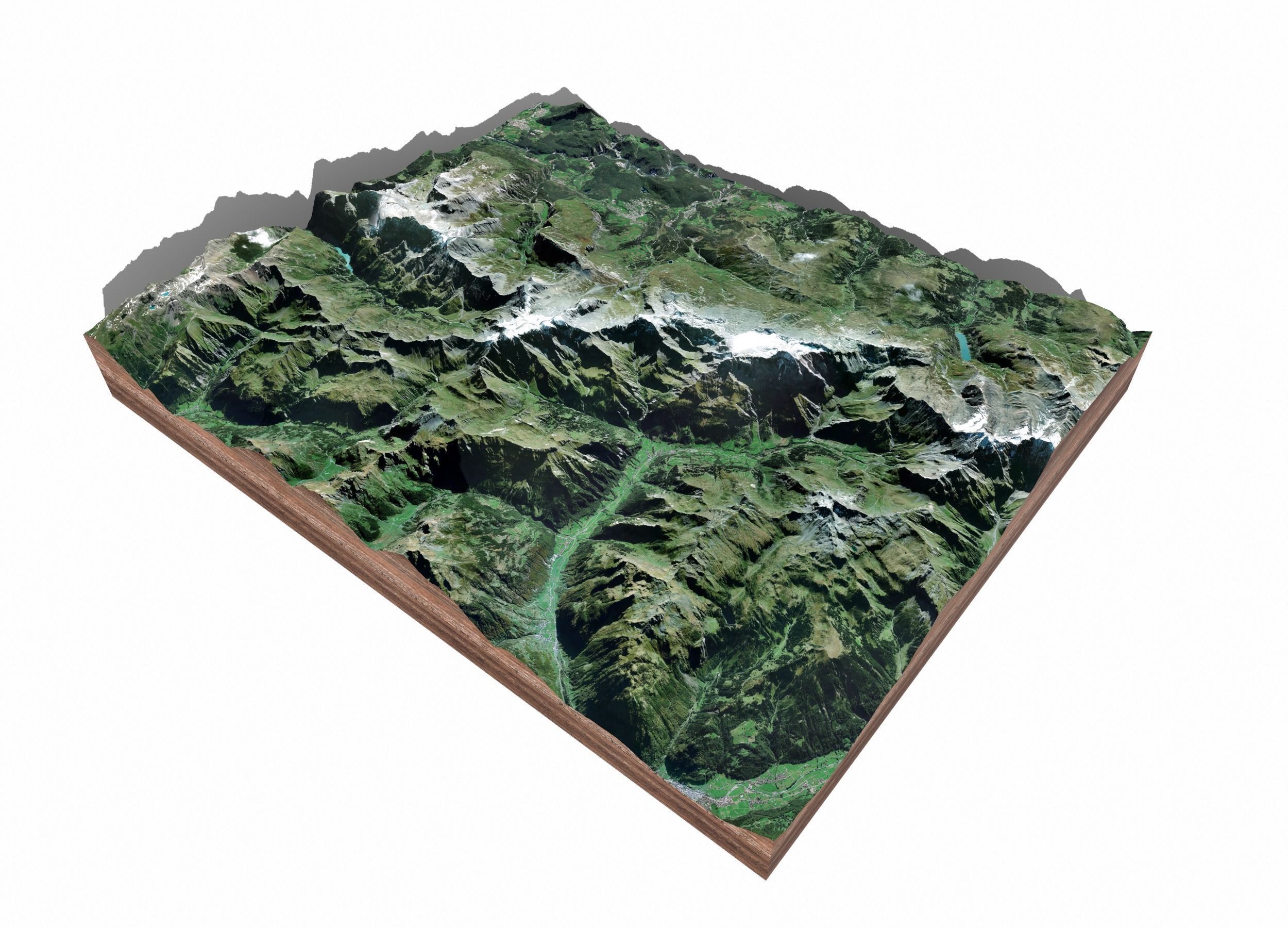 Mountain landscape 3D model | CGTrader