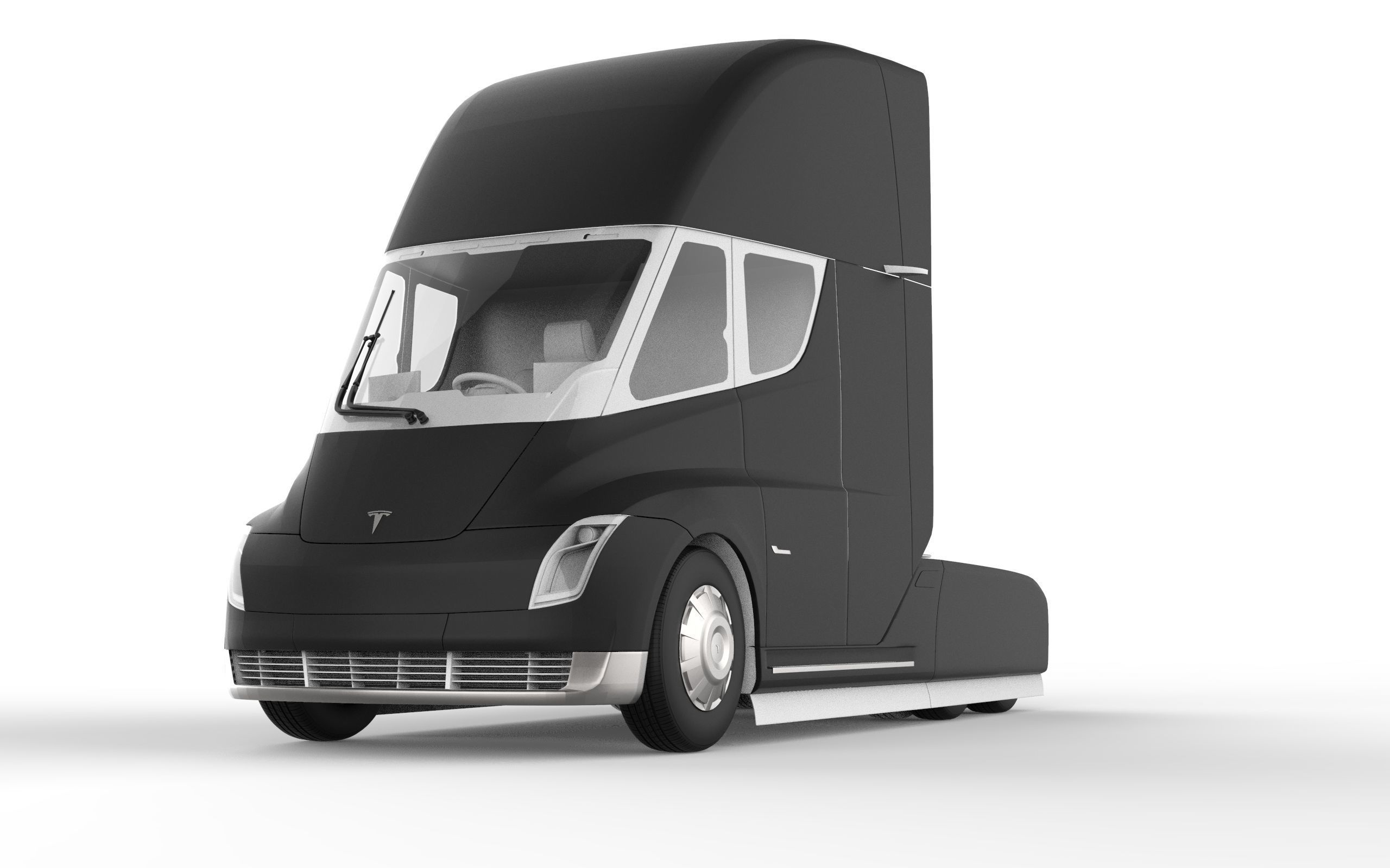 Tesla Semi Truck 3D model | CGTrader