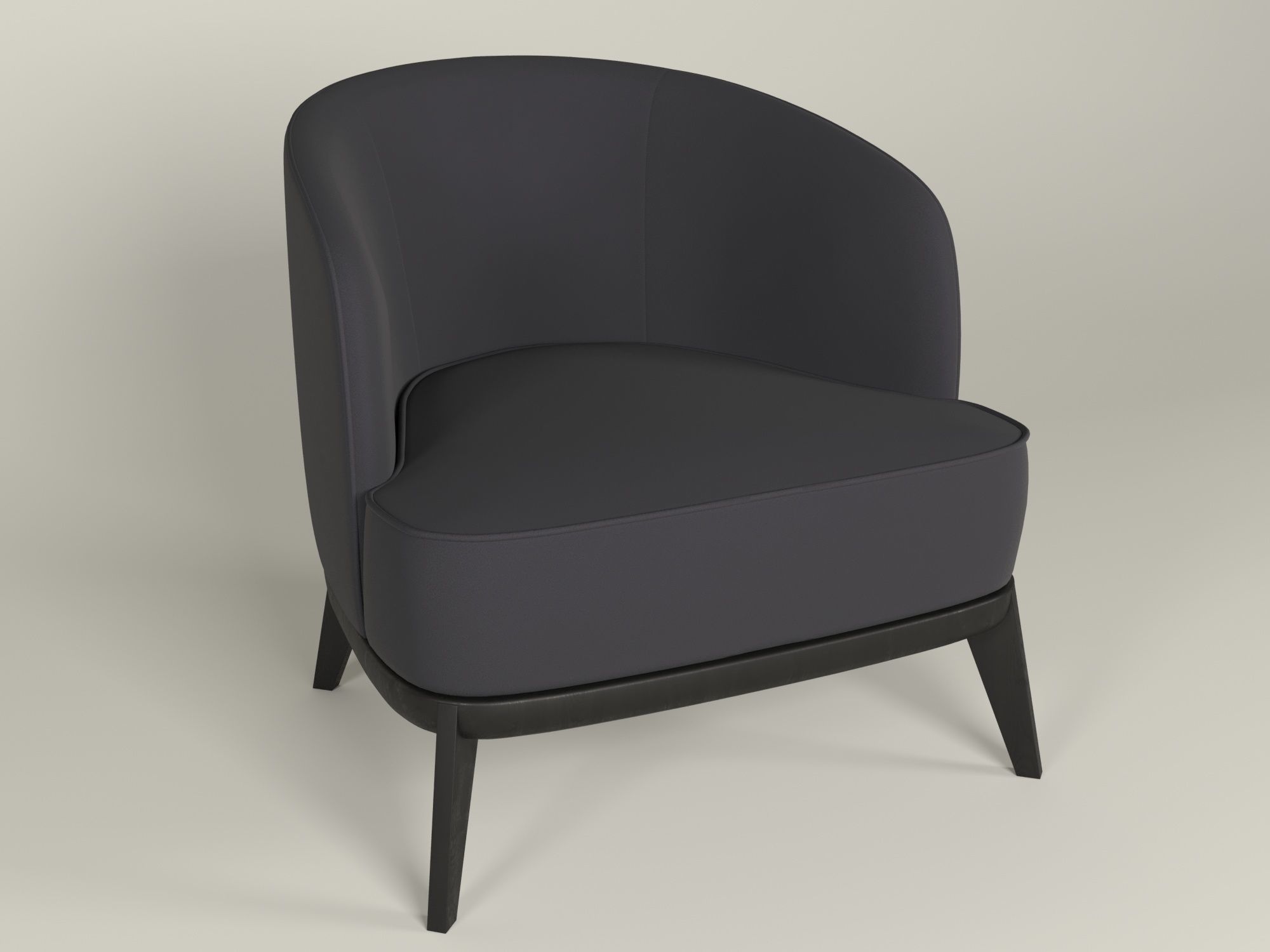 Luxdeco Megan Maple Chair 3D model | CGTrader