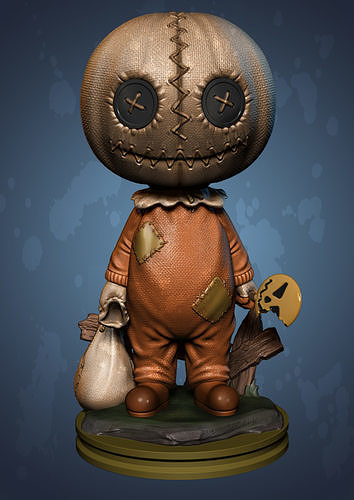 SAM HALLOWEEN 3D model | CGTrader
