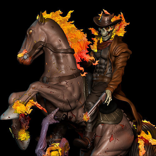 CARTER SLADE GHOST RIDER 3D model | CGTrader