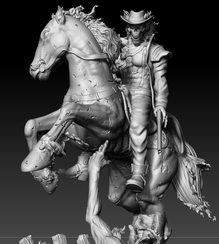 CARTER SLADE GHOST RIDER 3D model | CGTrader