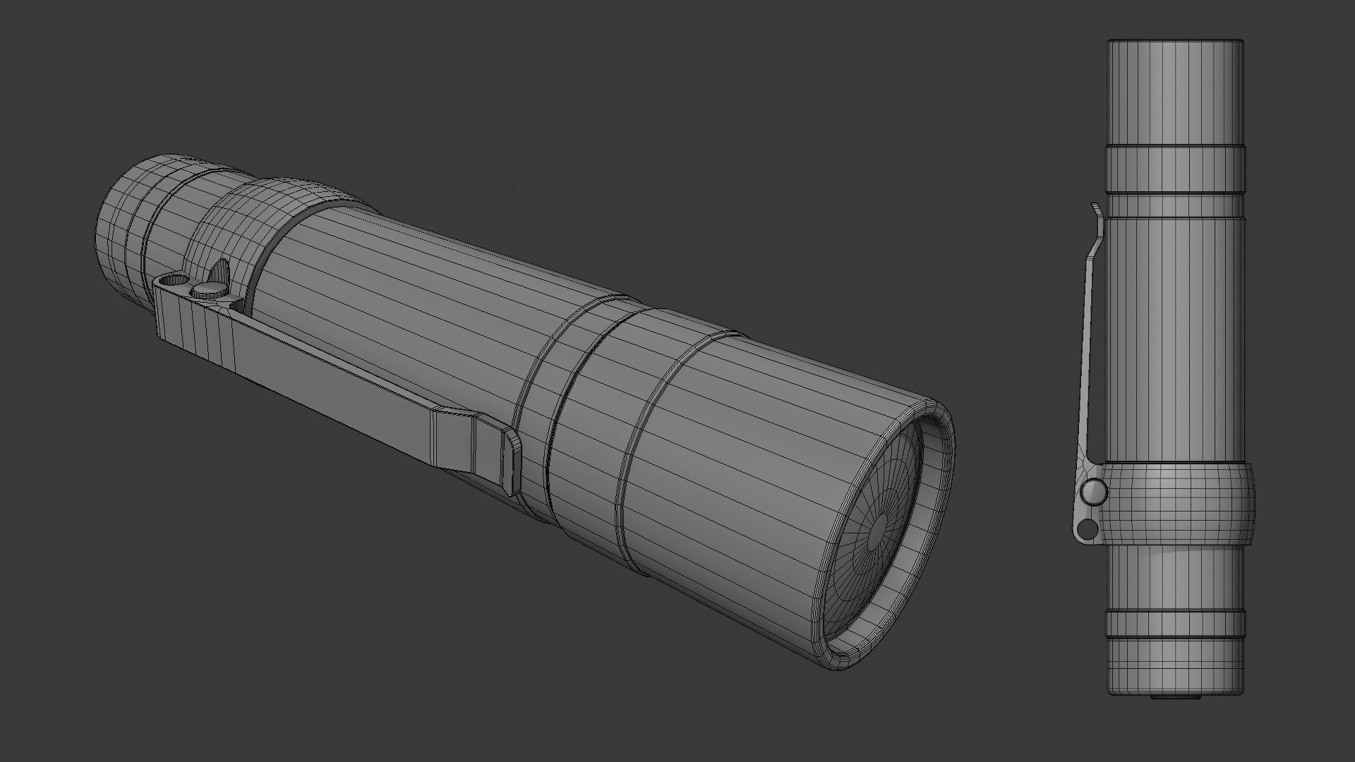 3D model Flashlight VR / AR / low-poly | CGTrader