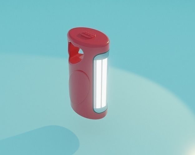 Emergency Light 3D model 3D printable | CGTrader