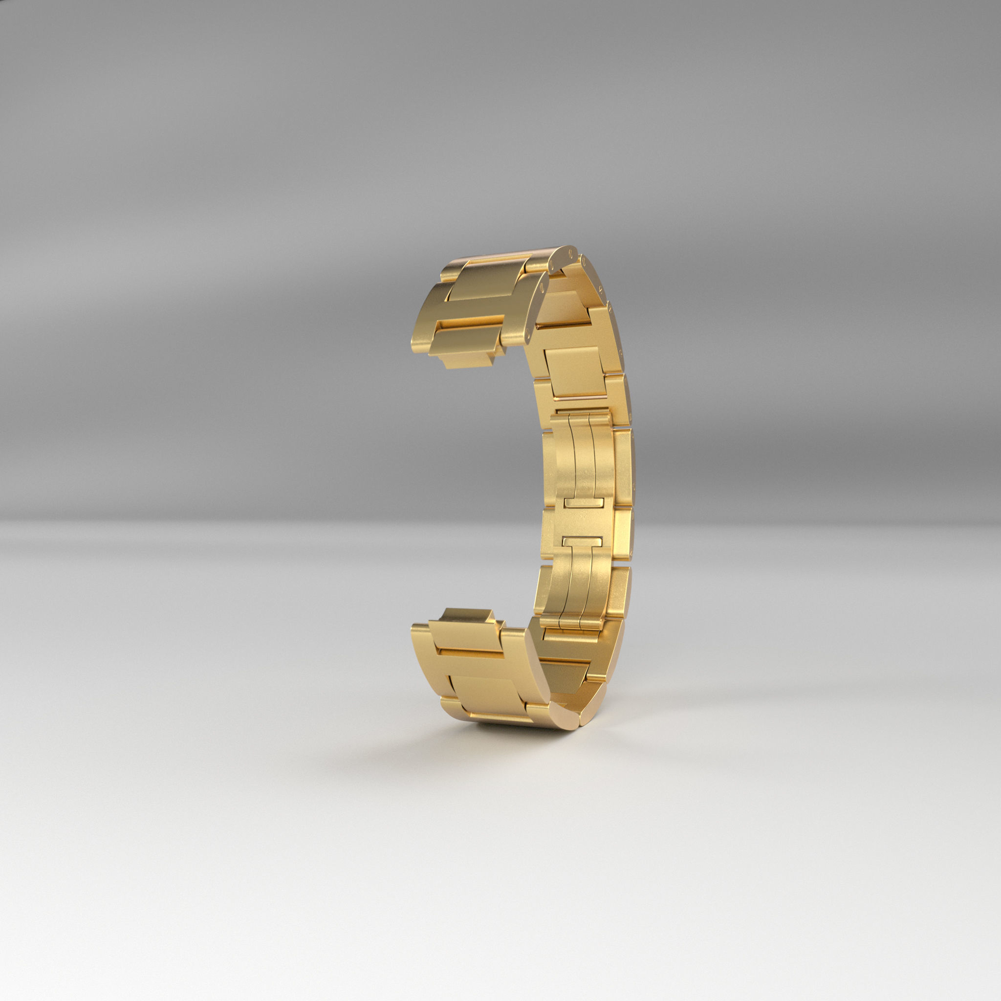 3D model Watch Bracelet Gold VR / AR / low-poly | CGTrader