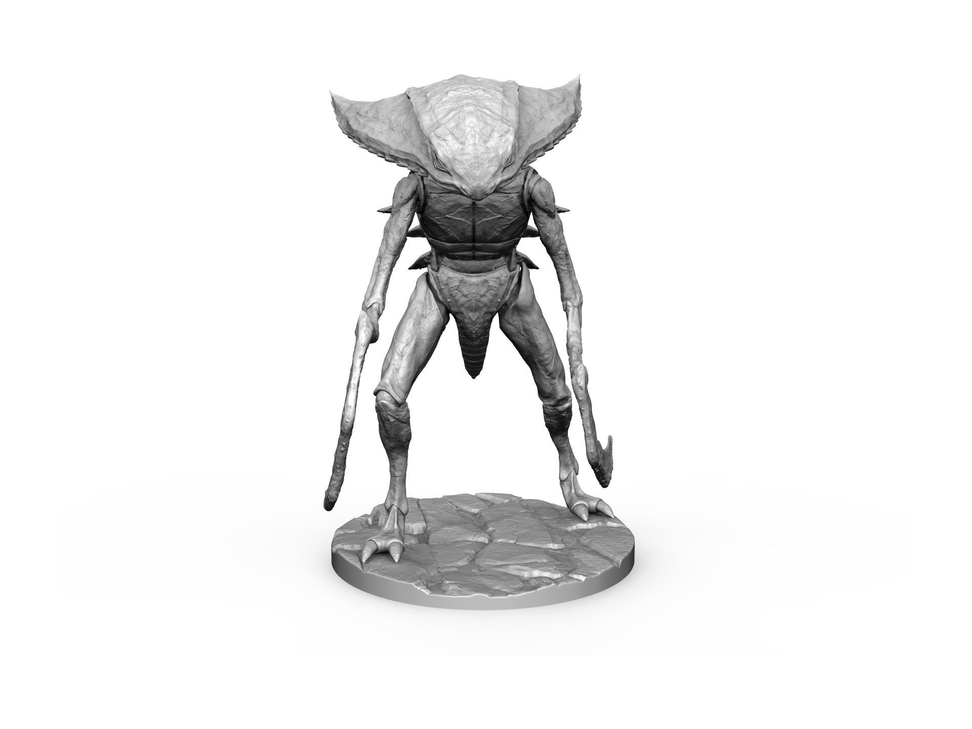 Pokemon realistic 3d printable Kabutops 3D model 3D printable | CGTrader