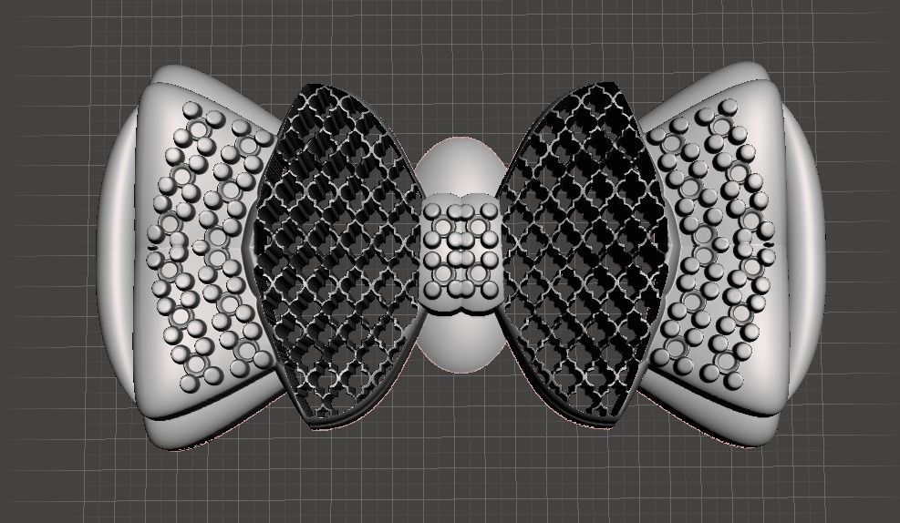 bow 1 3D model 3D printable | CGTrader