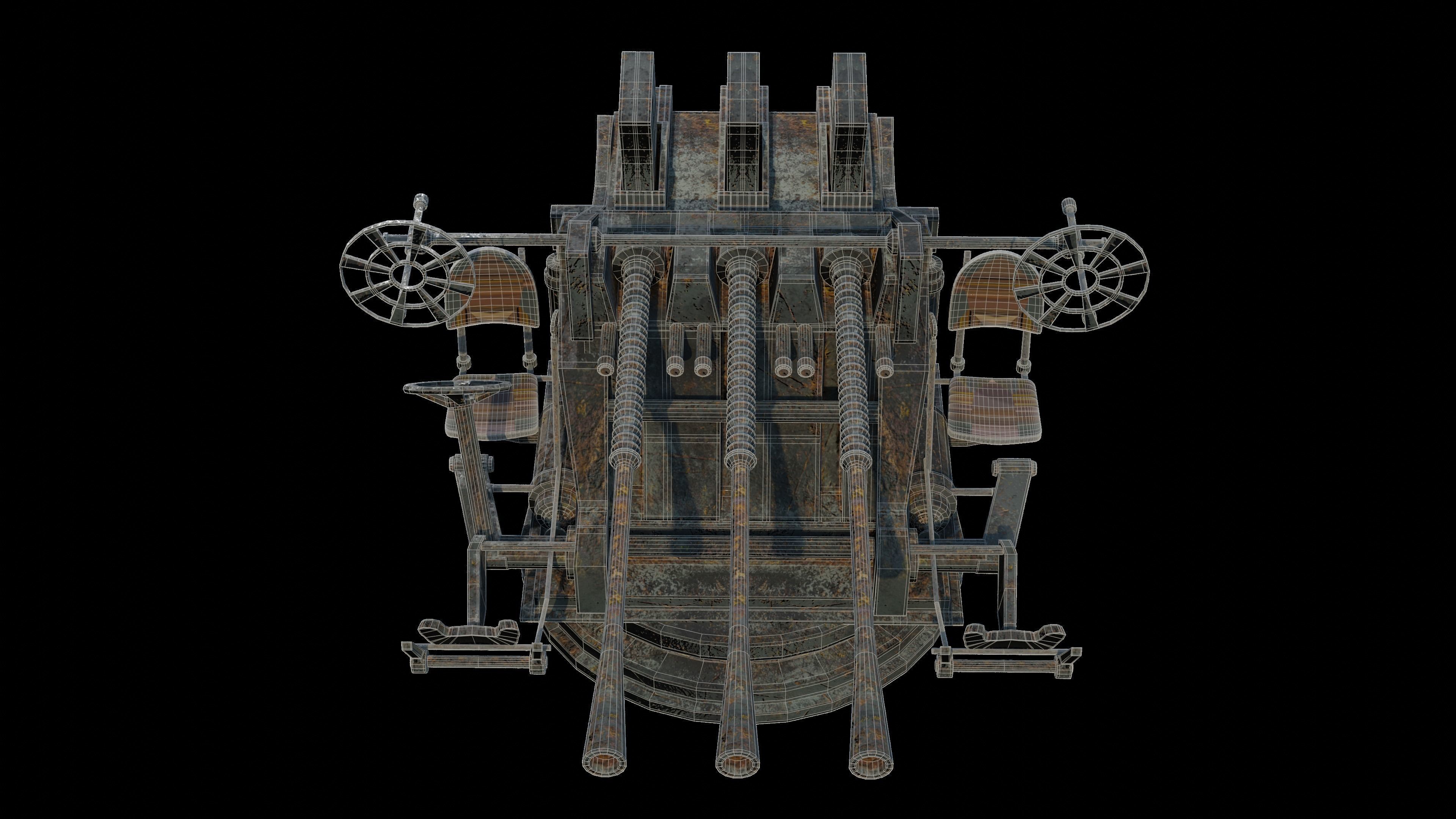 Type 96 25 mm AT-AA Gun 3D model | CGTrader