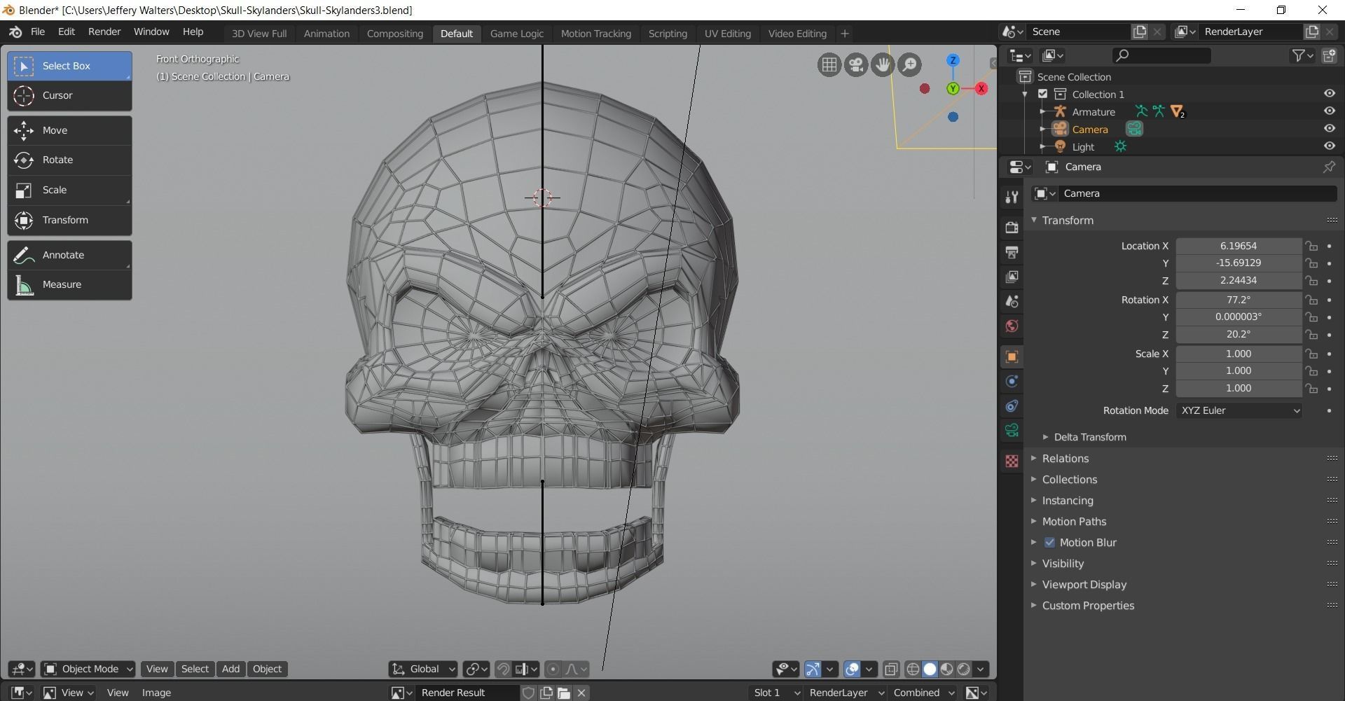 Skull Skylanders Academy Model 3D model rigged | CGTrader