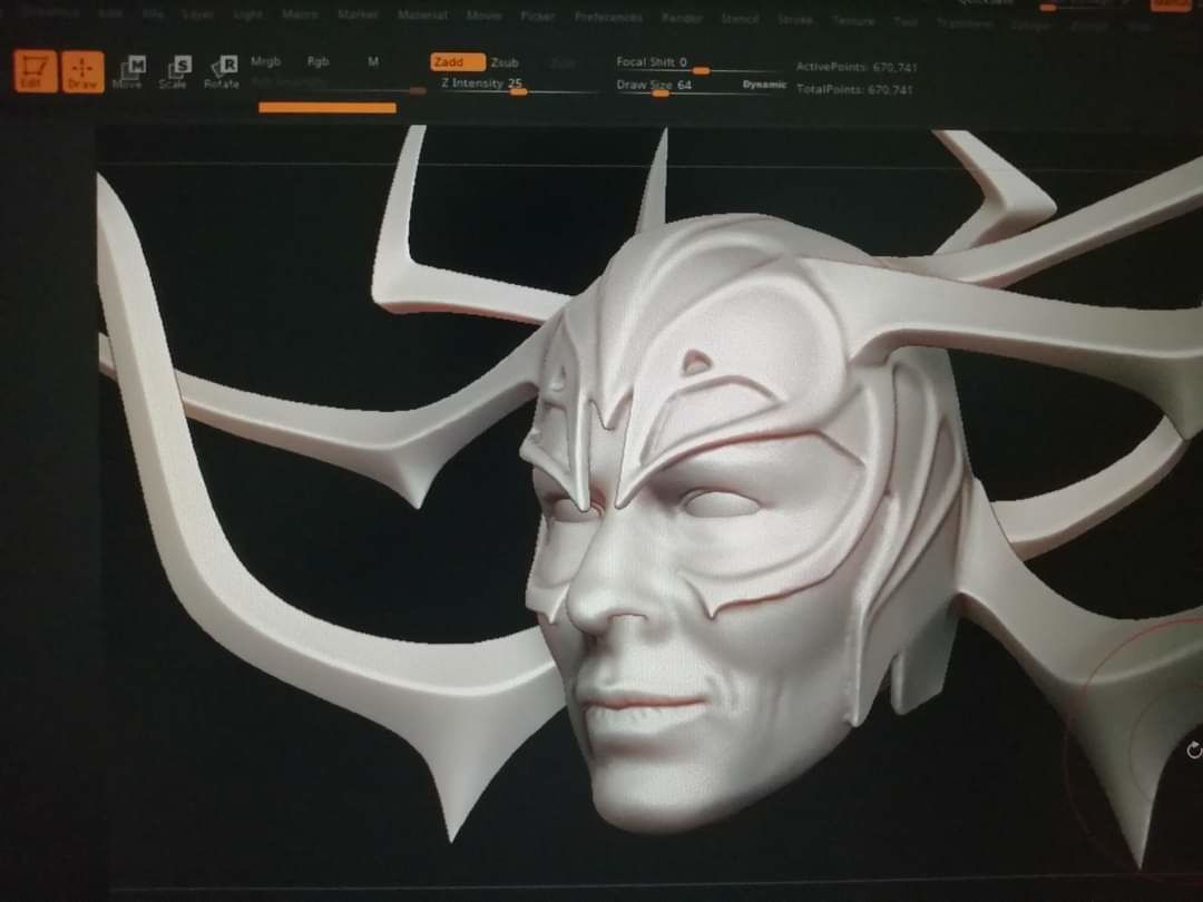 ONE10 Hela statue 3d model stl for printing 3D model 3D printable ...