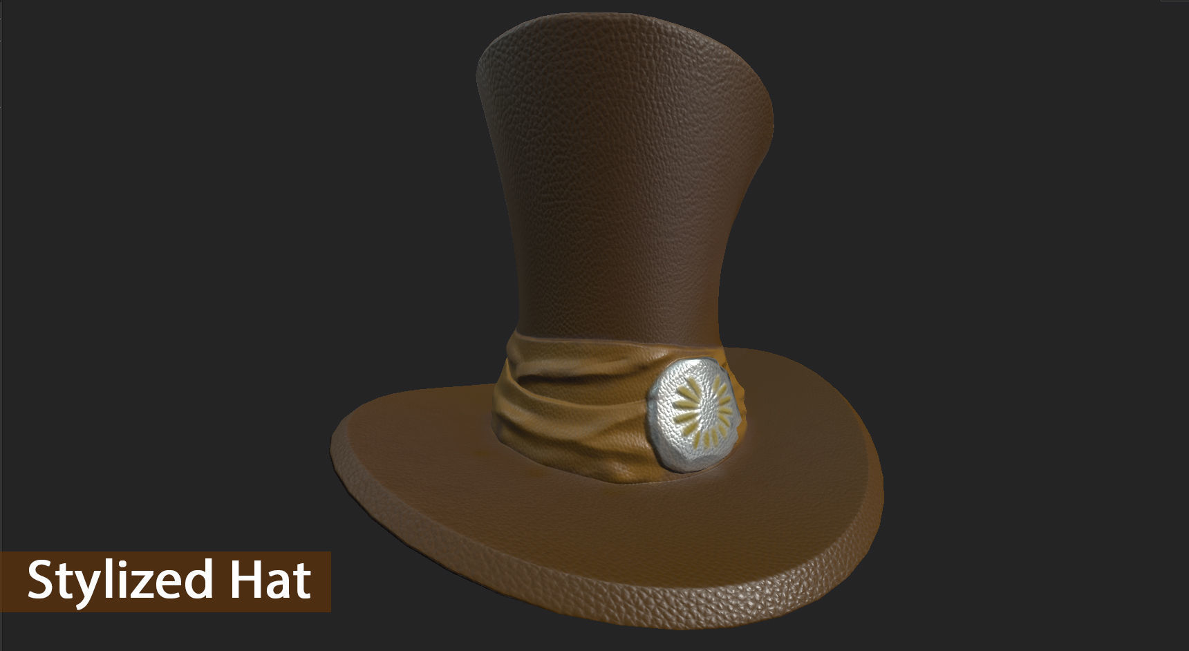 Stylized Hat 3D asset | CGTrader