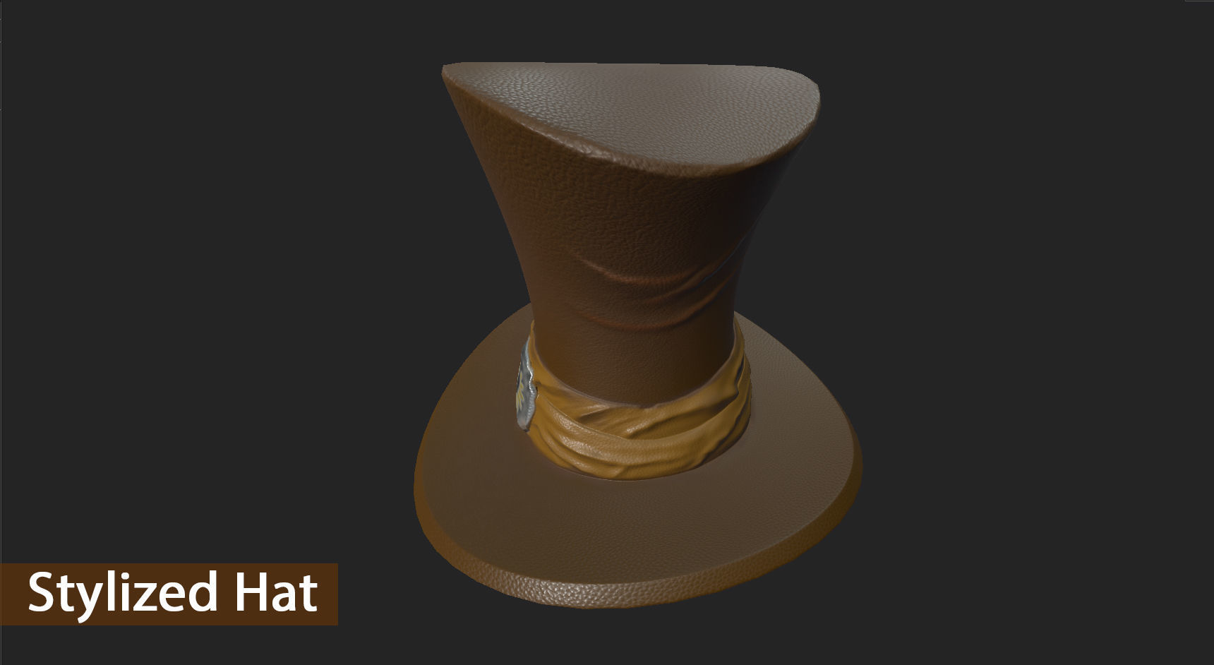 3D model Stylized Hat VR / AR / low-poly | CGTrader