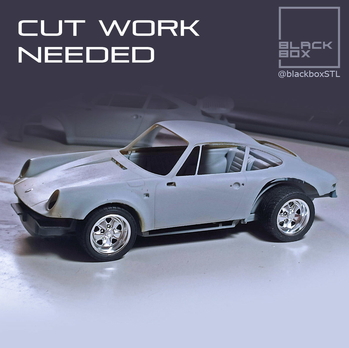 RWB BODY KIT for Porsche 1988 TAMIYA 1-24th 3D model 3D printable ...