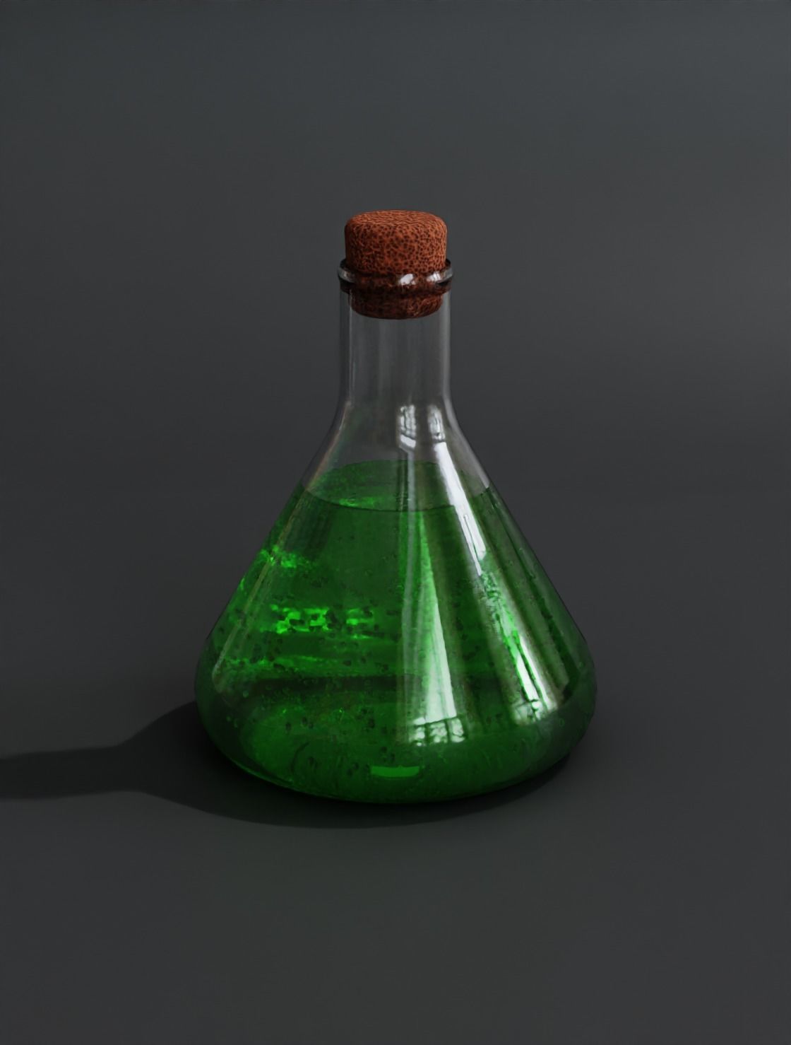 POTION flask of liquid 3D model | CGTrader