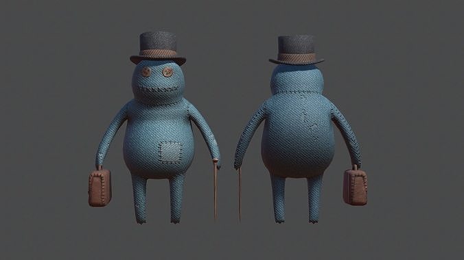 3D model Mr Frog VR / AR / low-poly | CGTrader