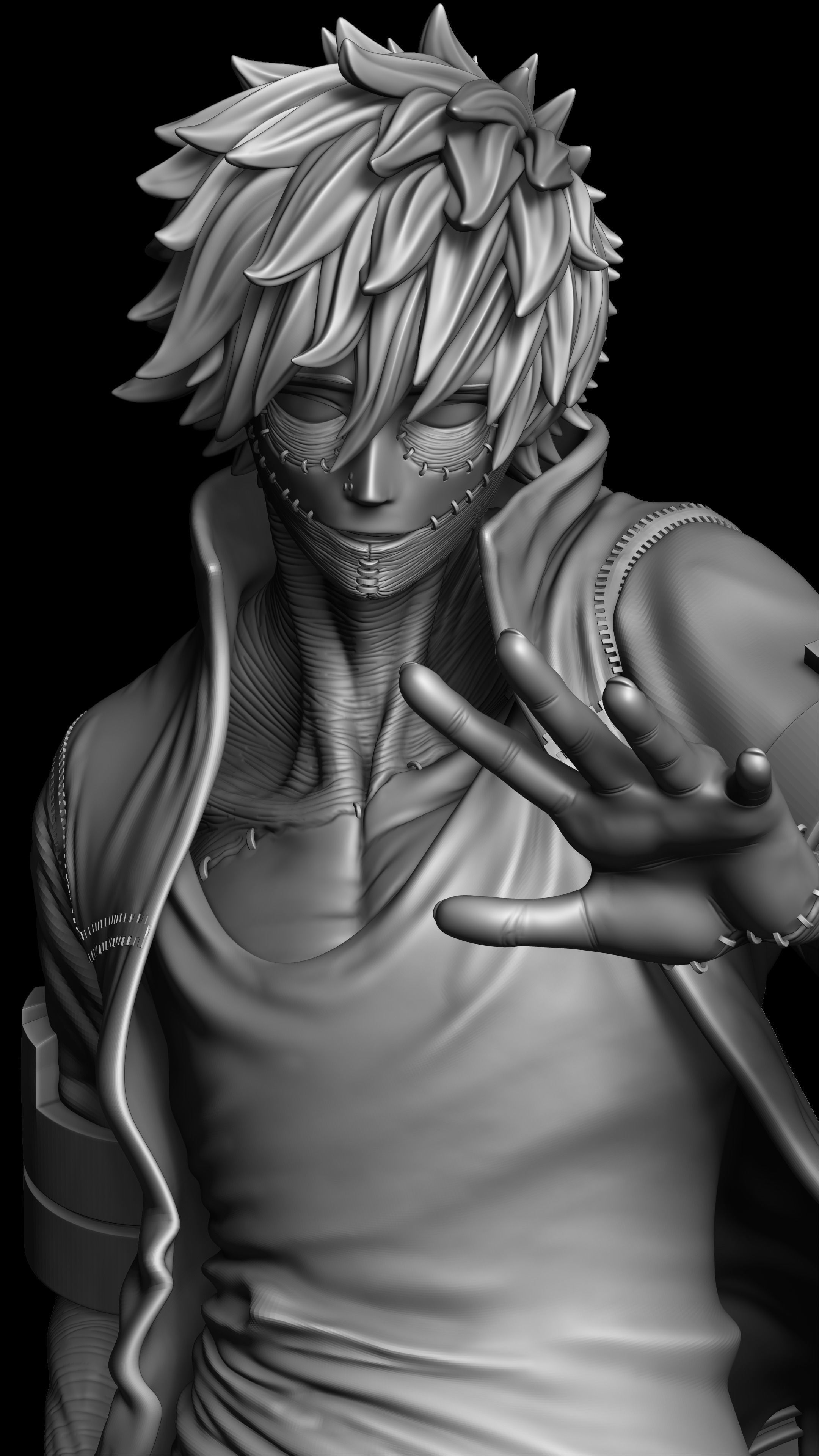 Dabi - Boku no hero academia 3D model 3D printable | CGTrader