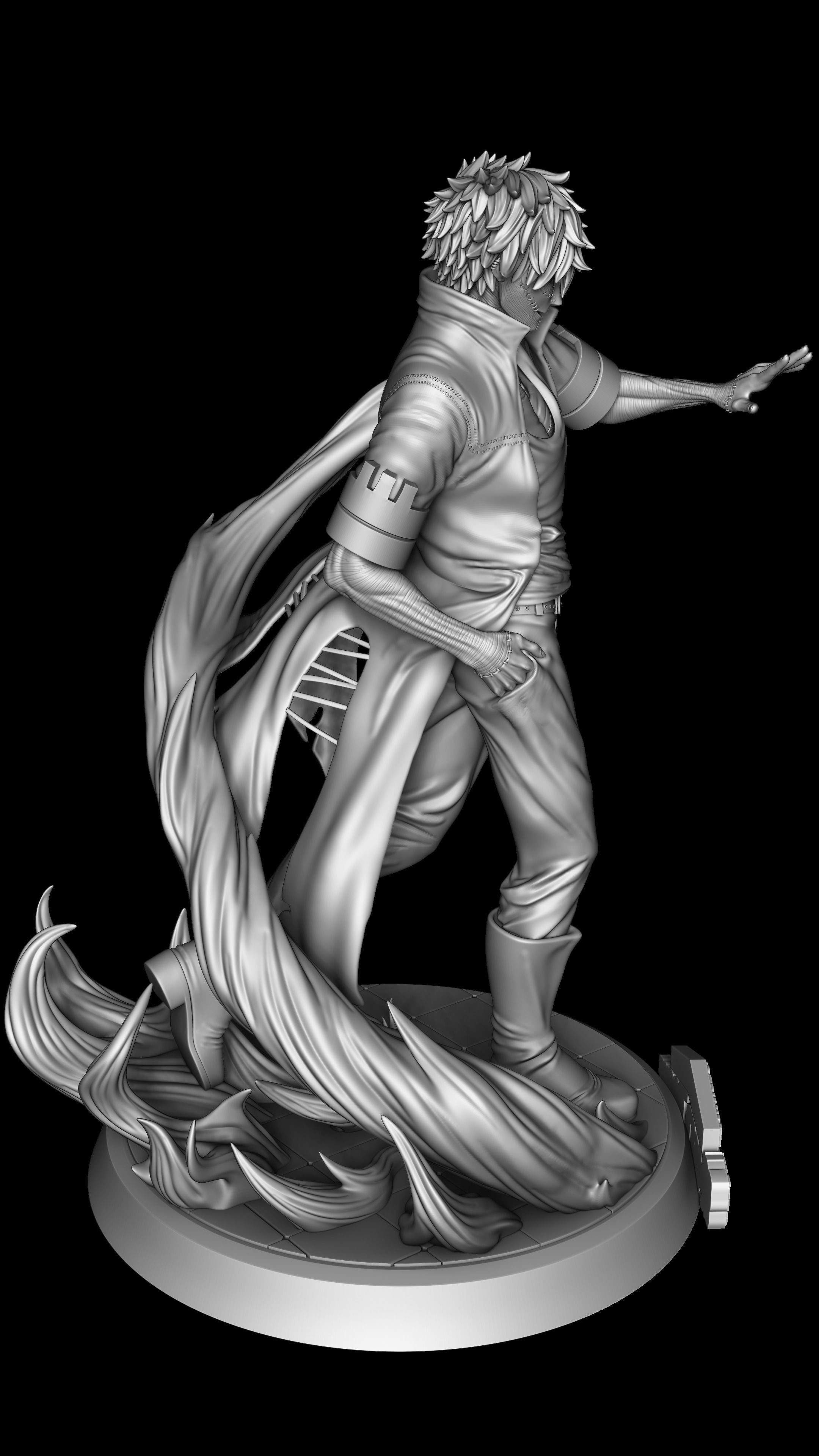 Dabi - Boku no hero academia 3D model 3D printable | CGTrader