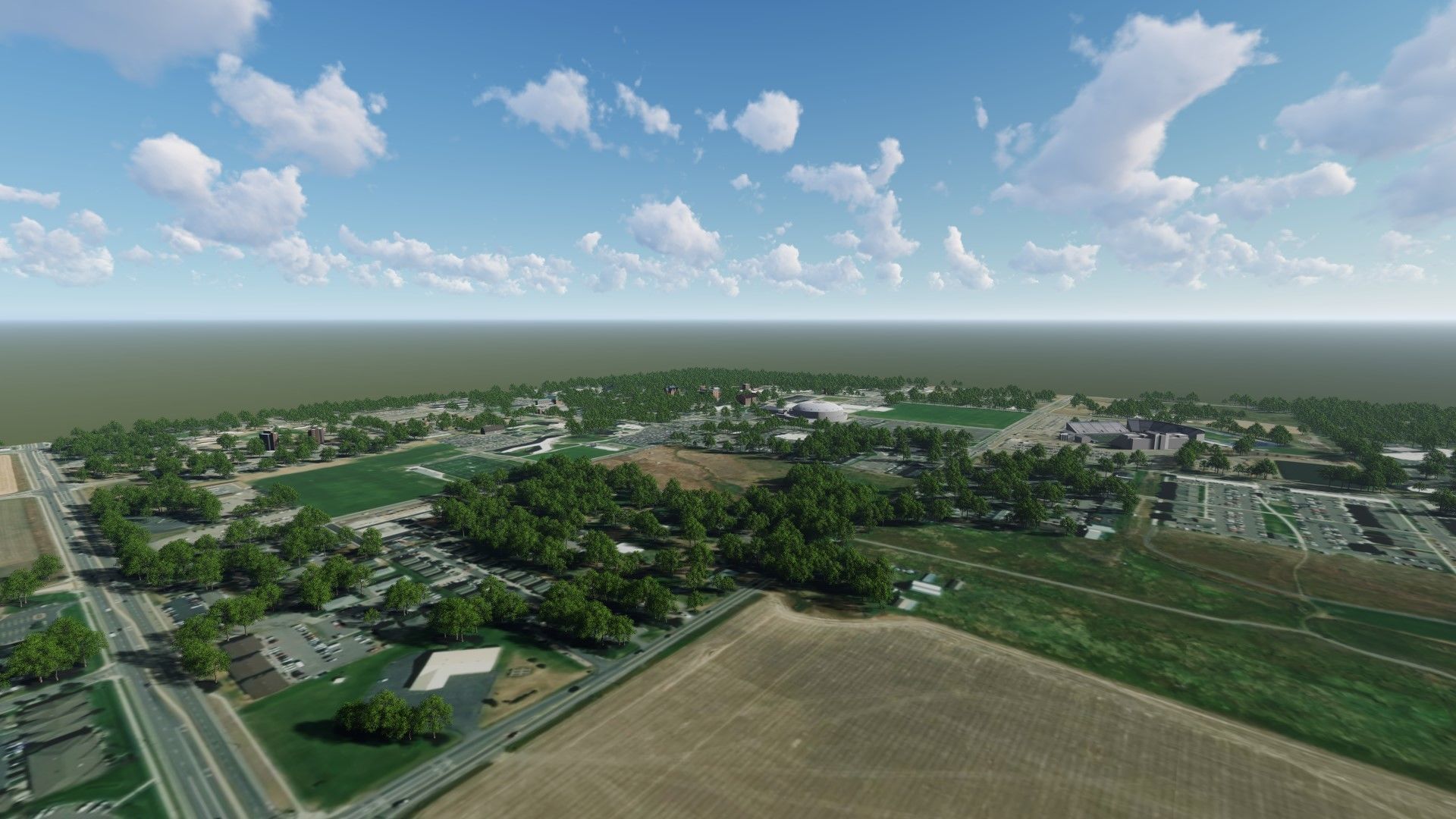 Montana State University 3D model | CGTrader