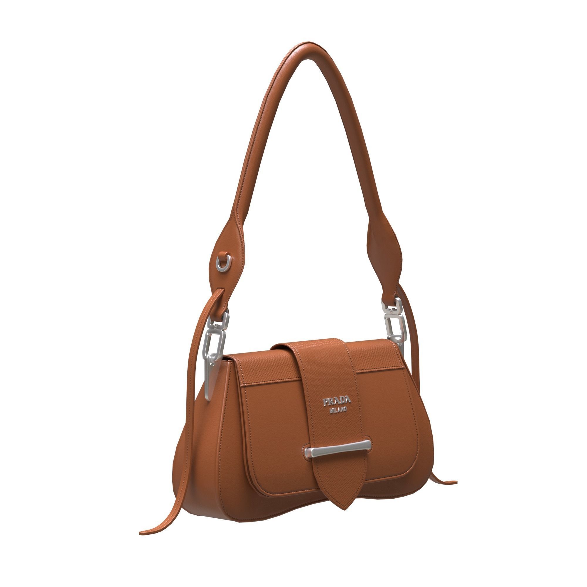 3D model Handbag-Prada-Milano VR / AR / low-poly | CGTrader