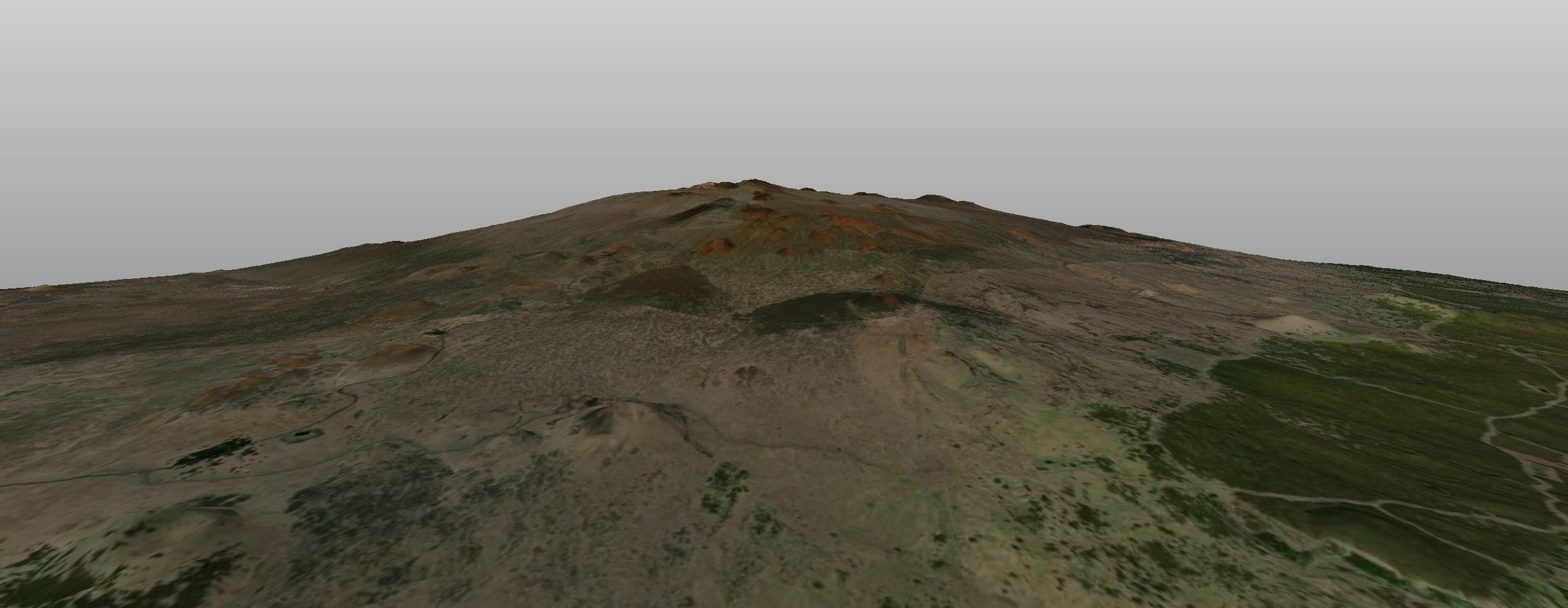 3D model Mauna Kea volcano terrain 3d model VR / AR / low-poly | CGTrader