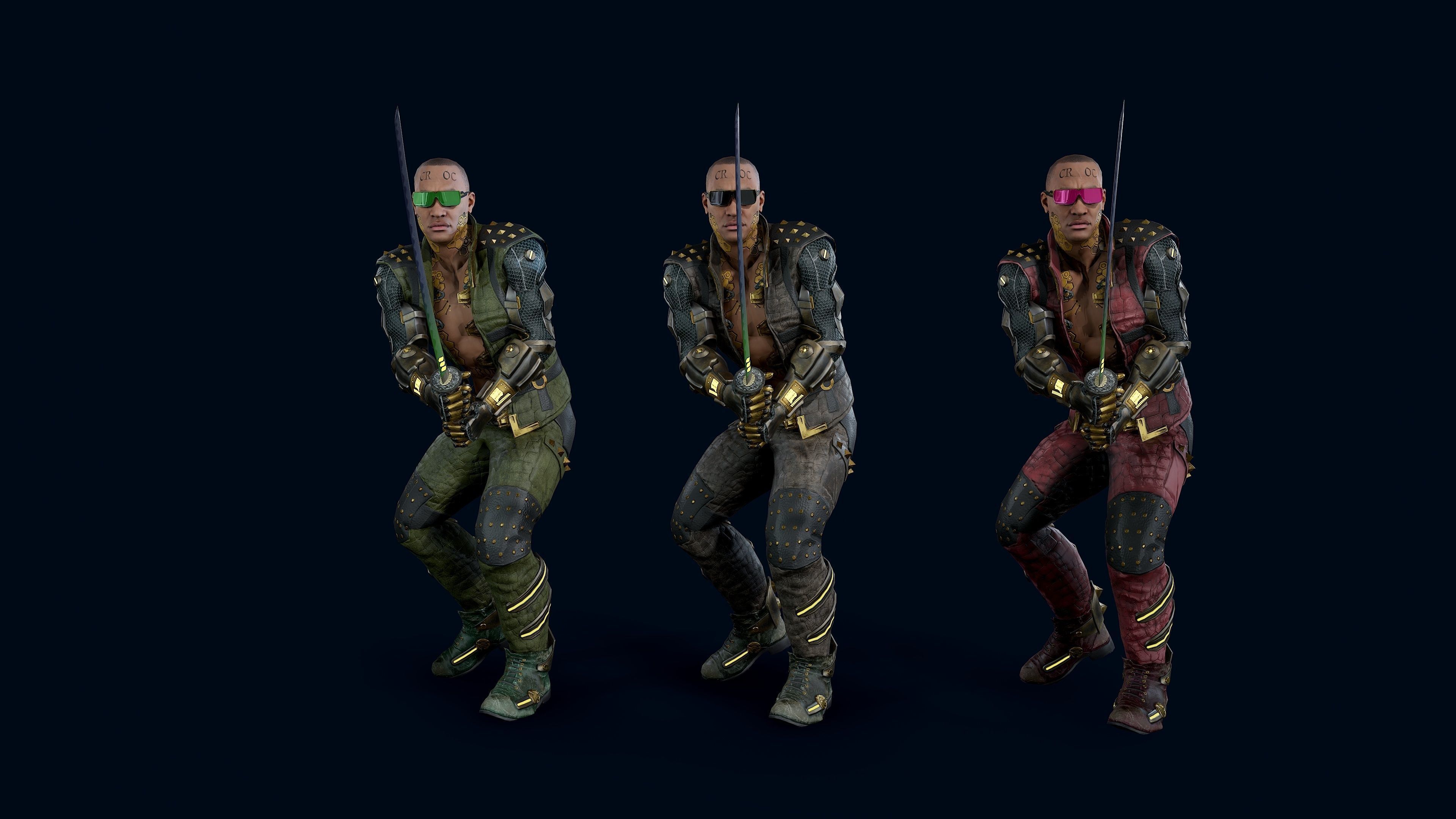 3D model Croc men VR / AR / low-poly rigged | CGTrader