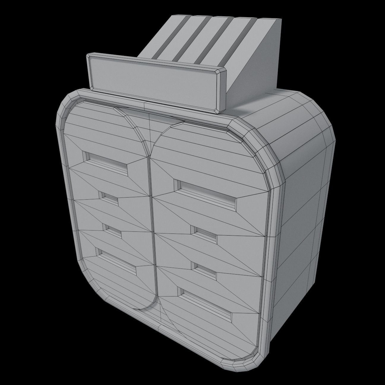 3D model Sci-Fi Props Collection VR / AR / low-poly | CGTrader