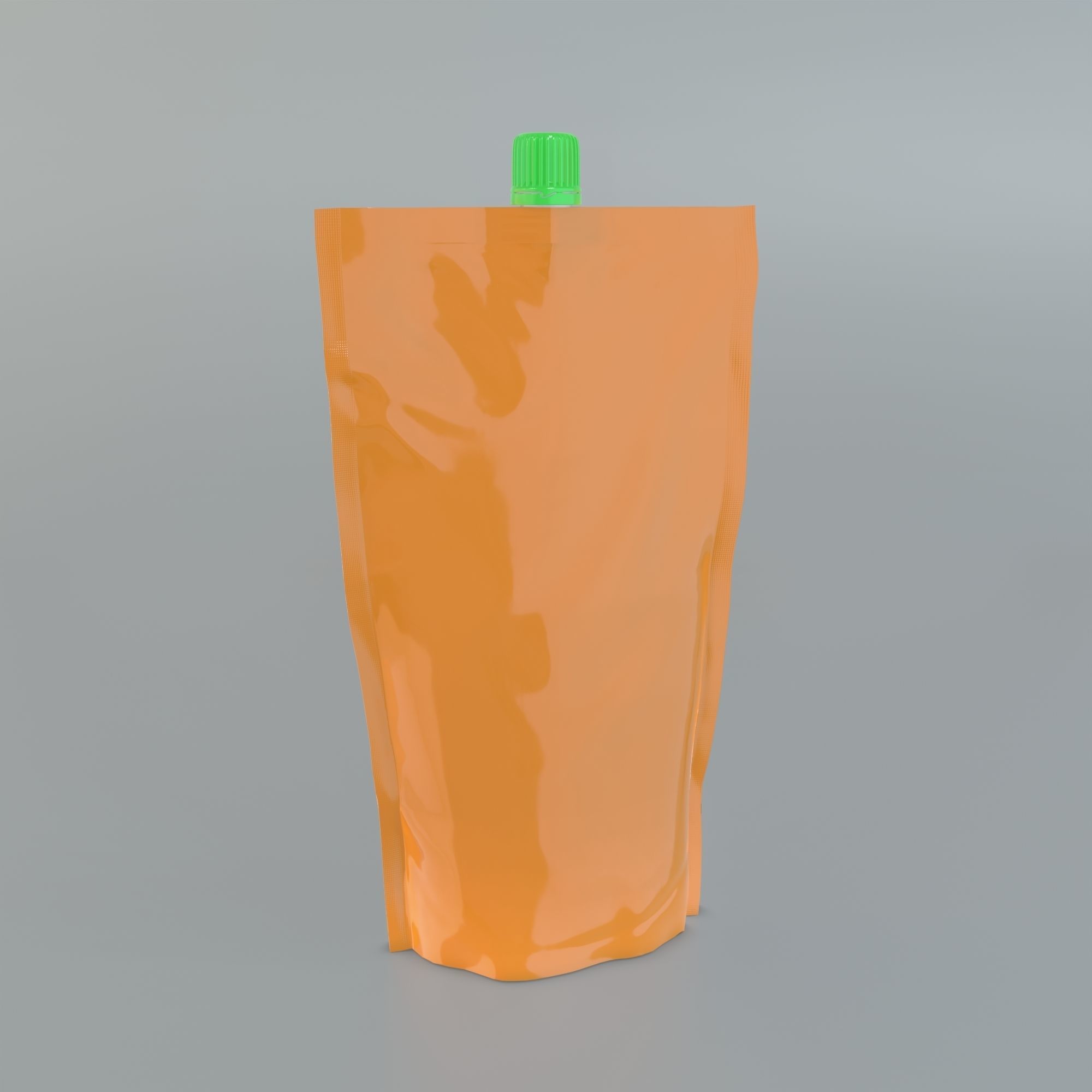 Plastic doypack 3D model | CGTrader