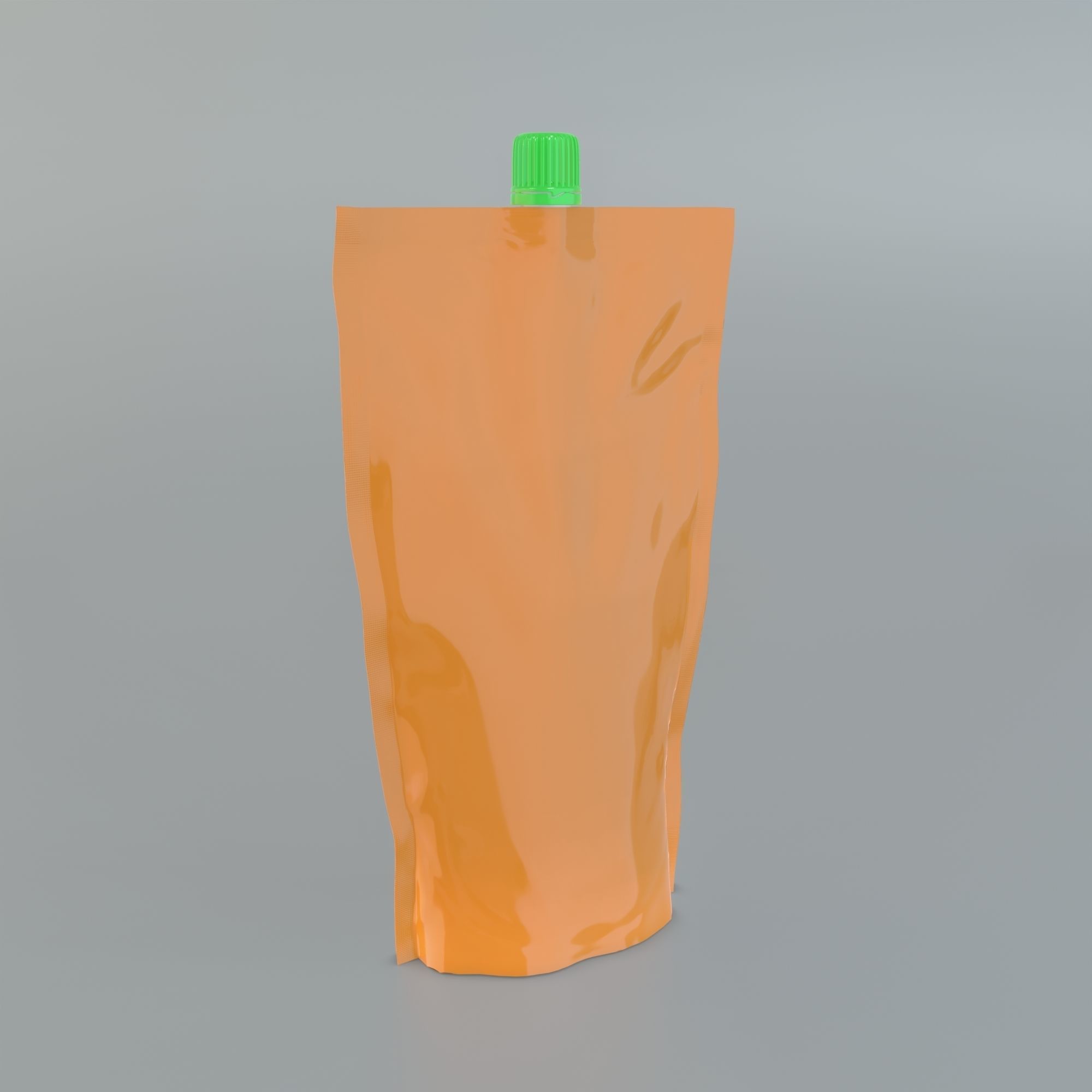 Plastic doypack 3D model | CGTrader