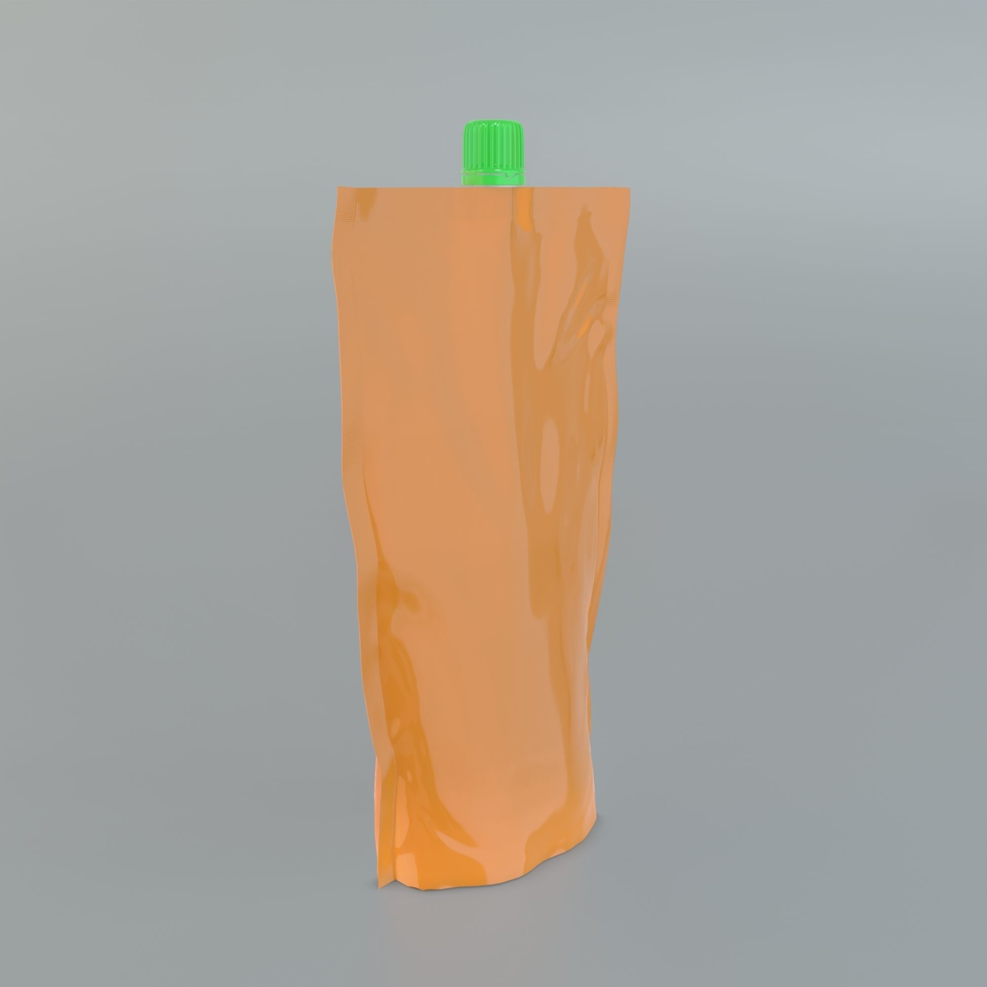 Plastic doypack 3D model | CGTrader